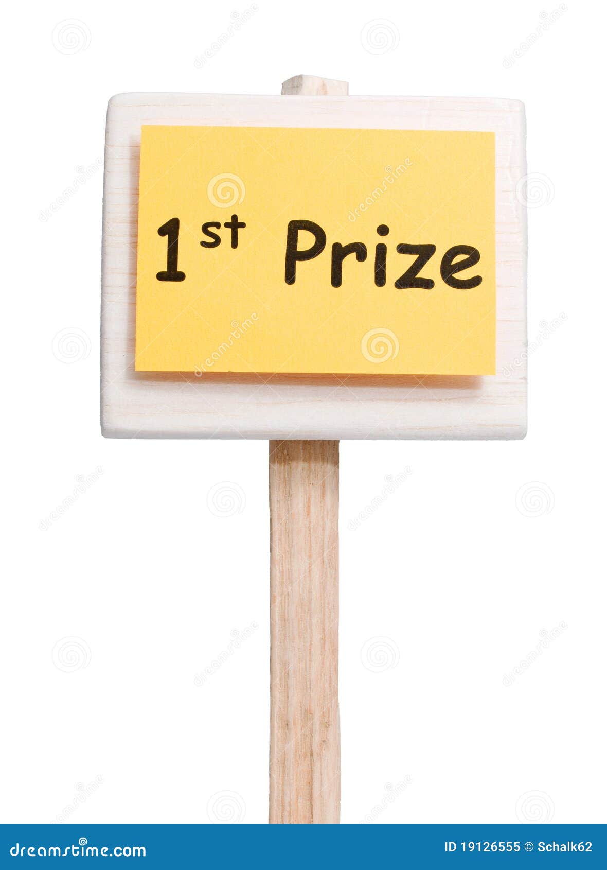 First prize stock image. Image of message, billboard - 19126555