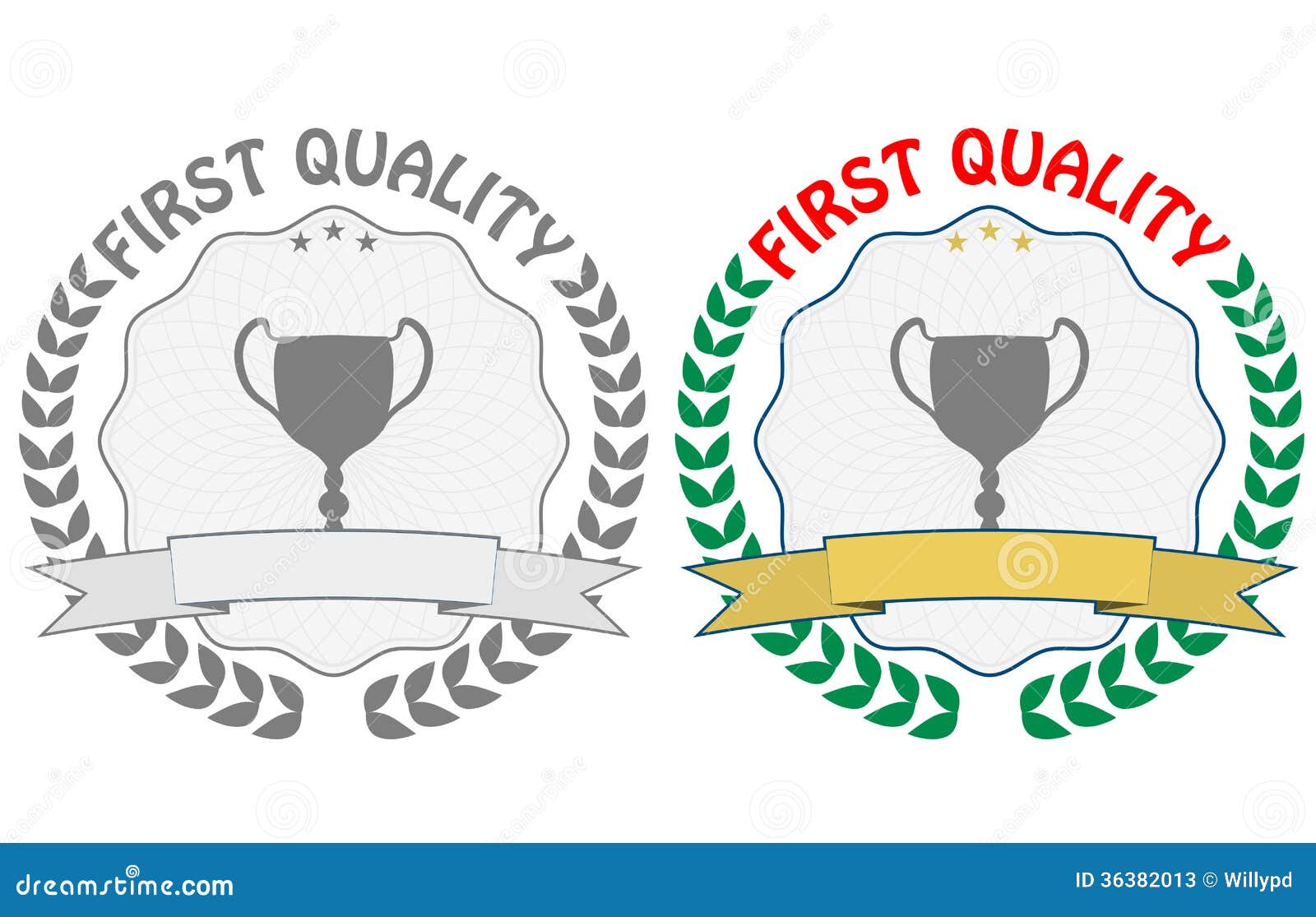 First quality badge stock vector. Illustration of border - 36382013