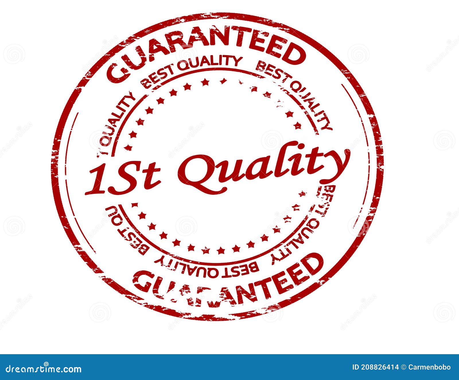 Stamp with Text First Quality Stock Vector - Illustration of sign, text ...