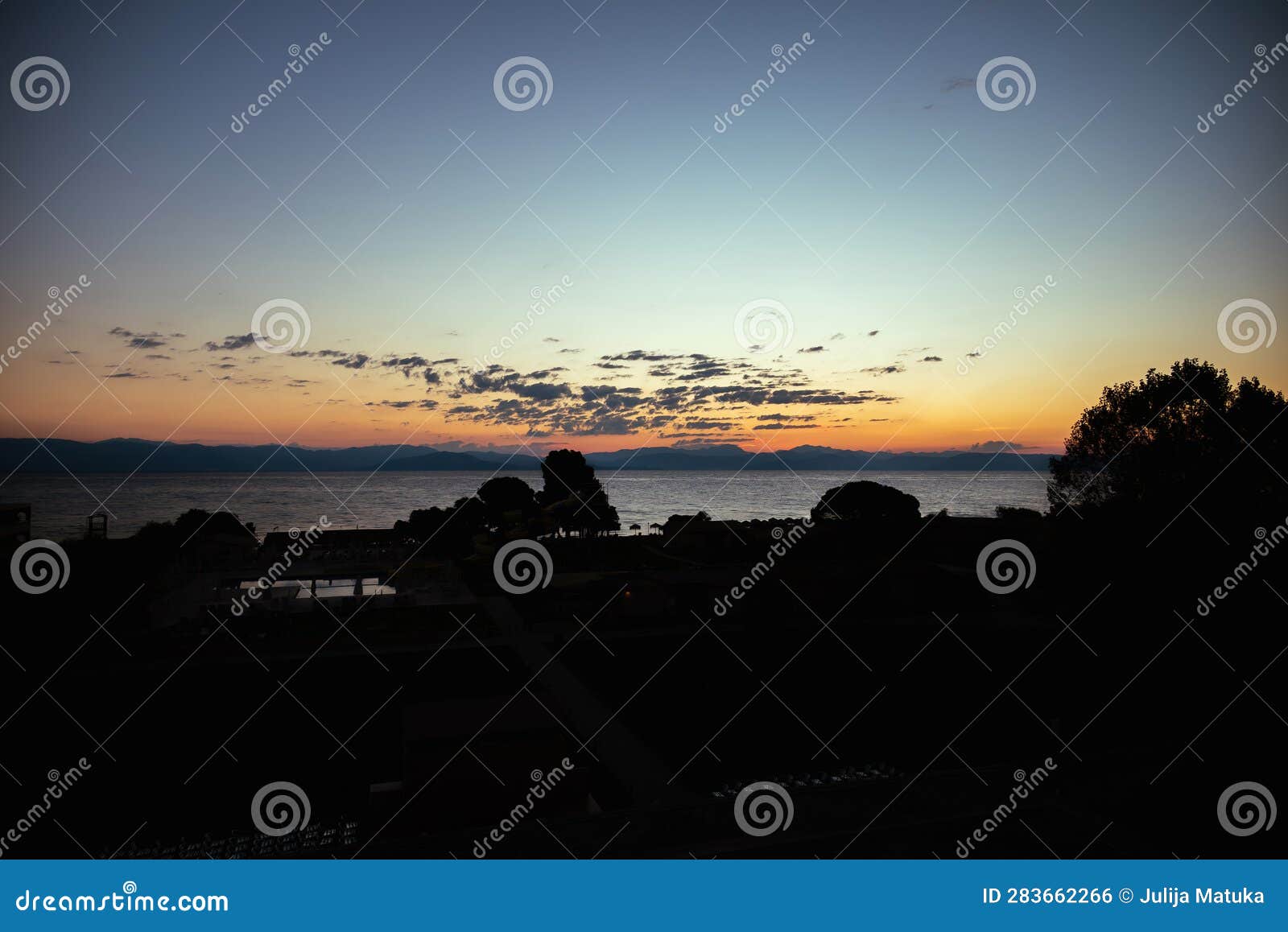 First Rays of Sun are Reflected in the Mountains of Balkan Peninsula ...