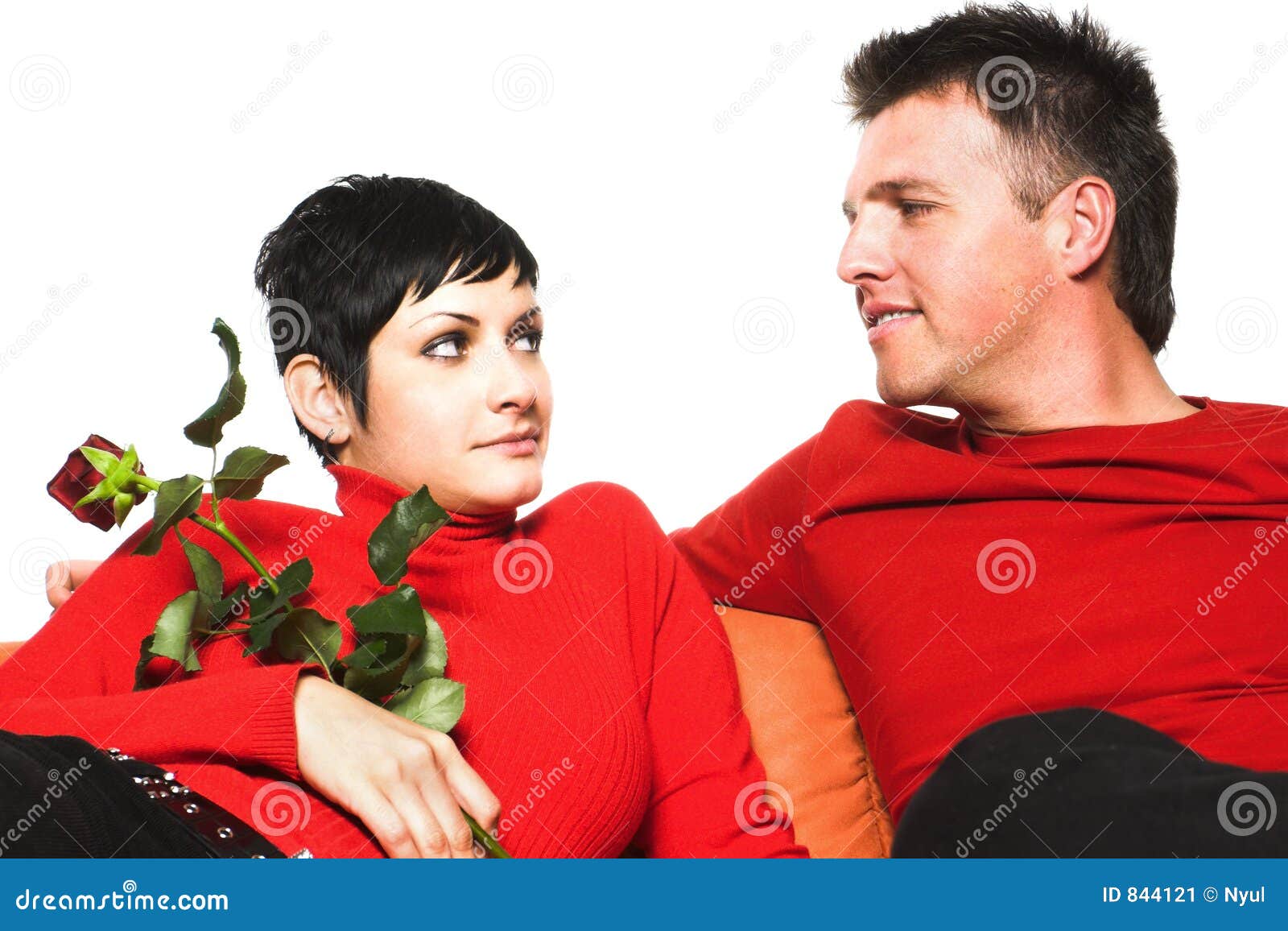 First Rendezvous stock image. Image of lady, admire, beauty - 844121