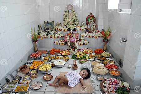 First Rice-eating Ceremony in India Editorial Image - Image of hinduism ...