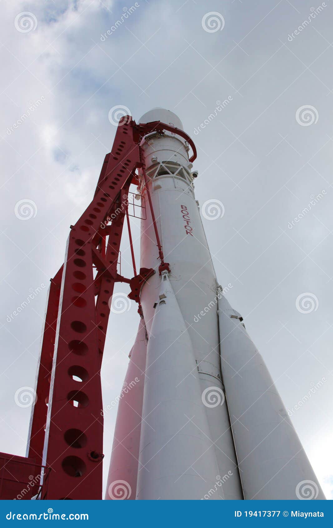First Russian Rocket Vostok Editorial Photography - Image of industry ...