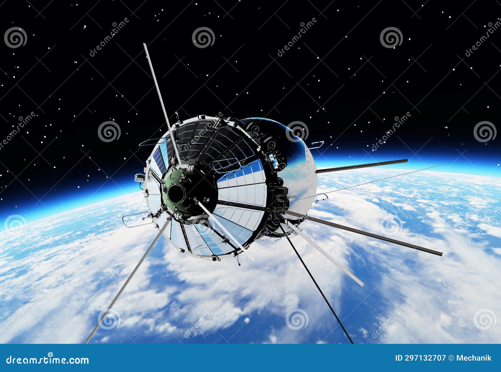 The First Spaceship Stock Photo | CartoonDealer.com #19115148