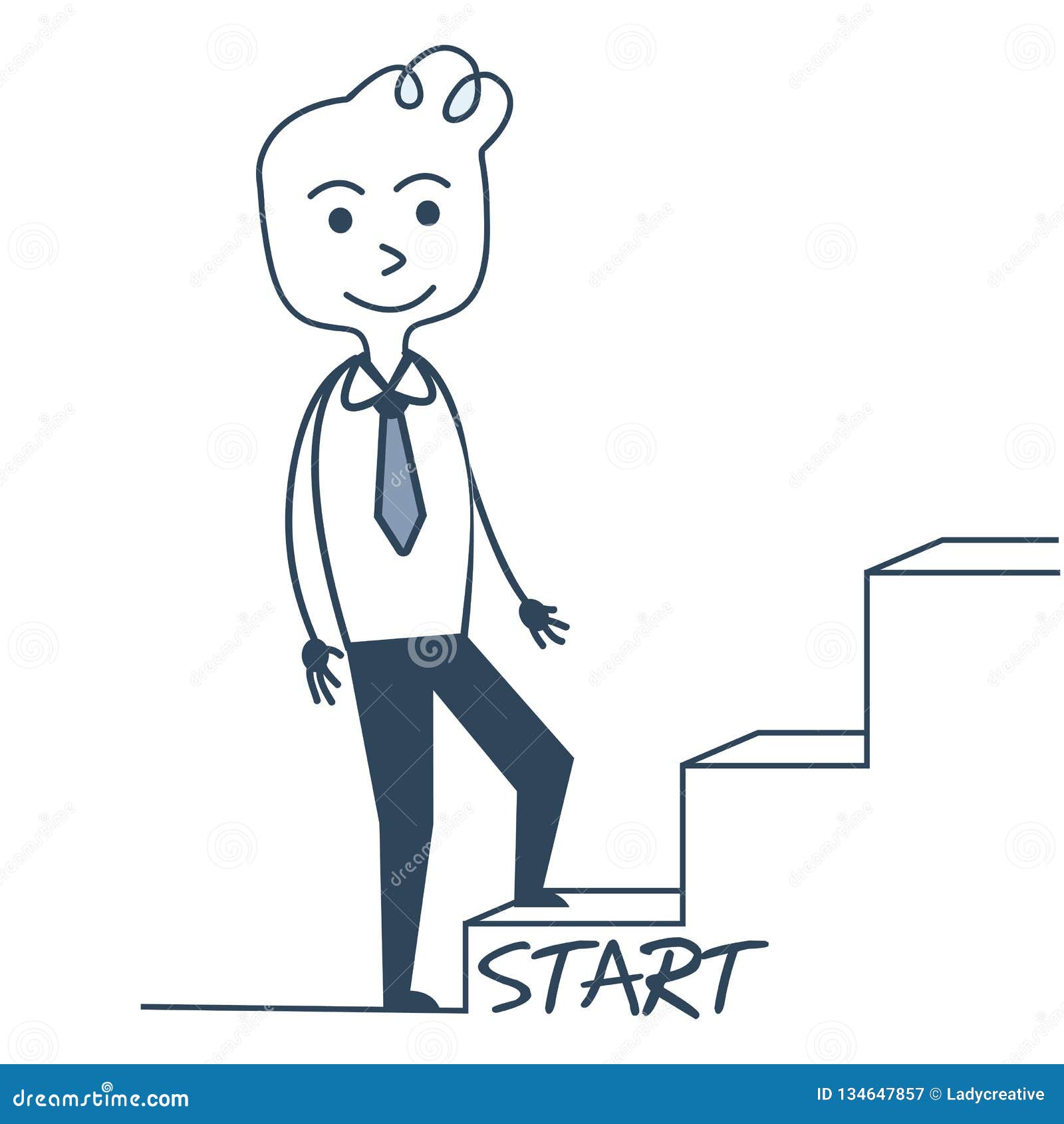 FIRST STEP Word On White Background 3d Rendering Stock Image ...