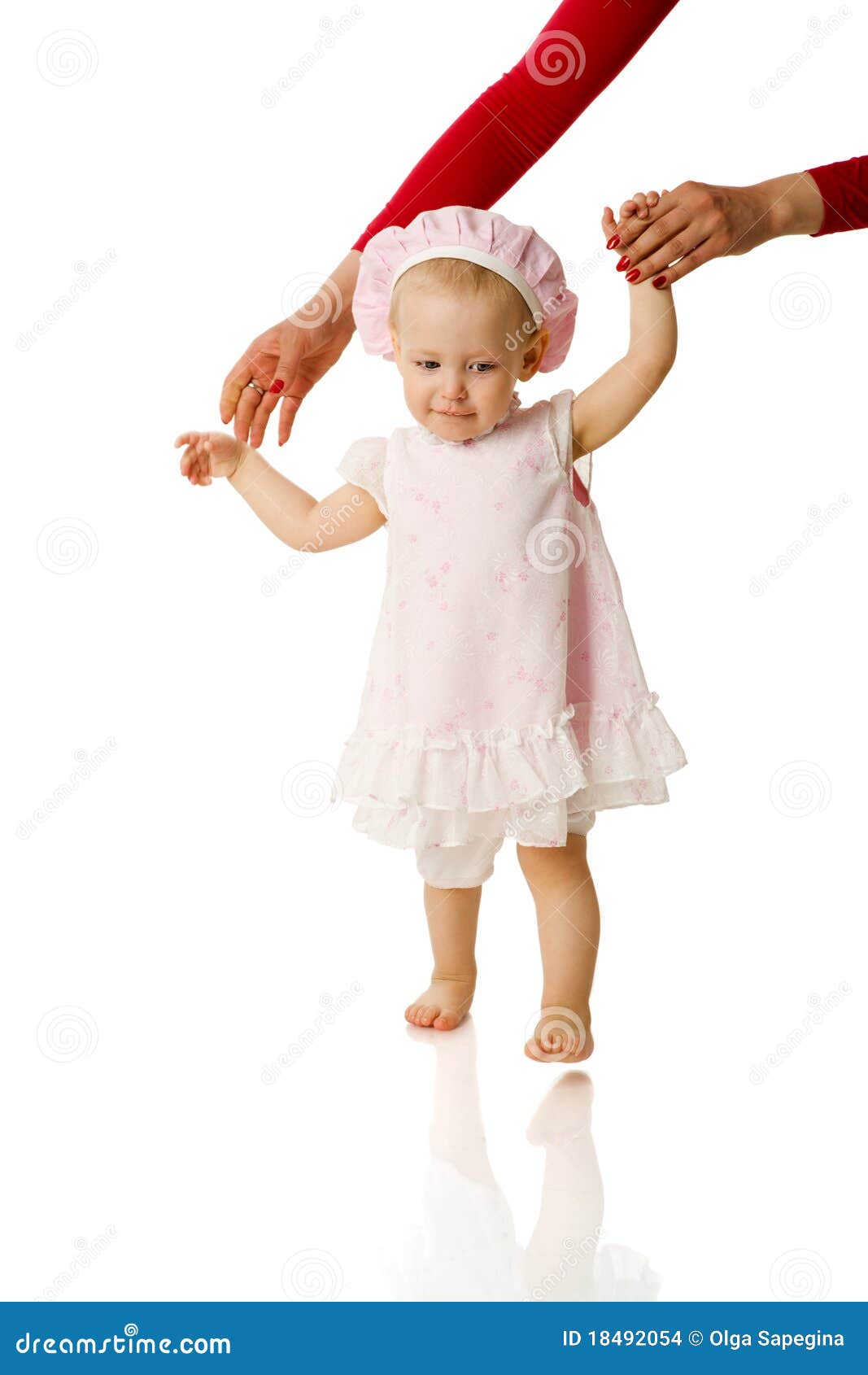 First steps stock photo. Image of interested, affectionate - 18492054