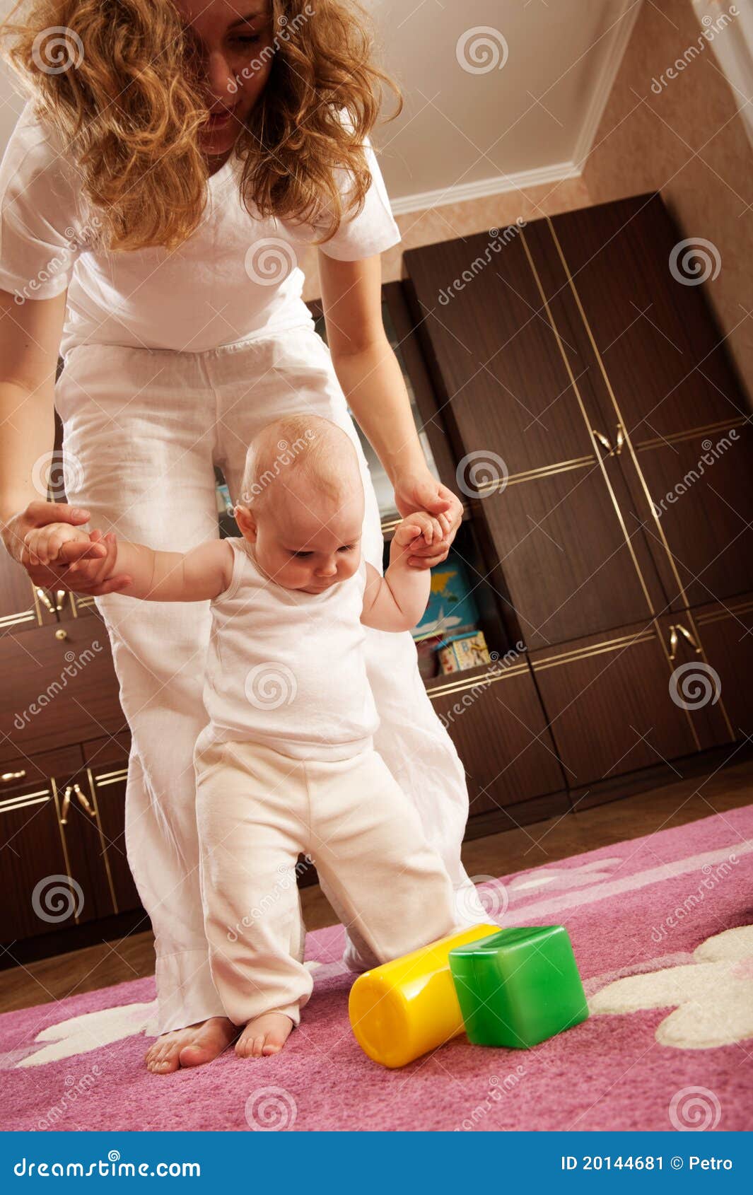 First steps stock image. Image of beautiful, child, hands - 20144681