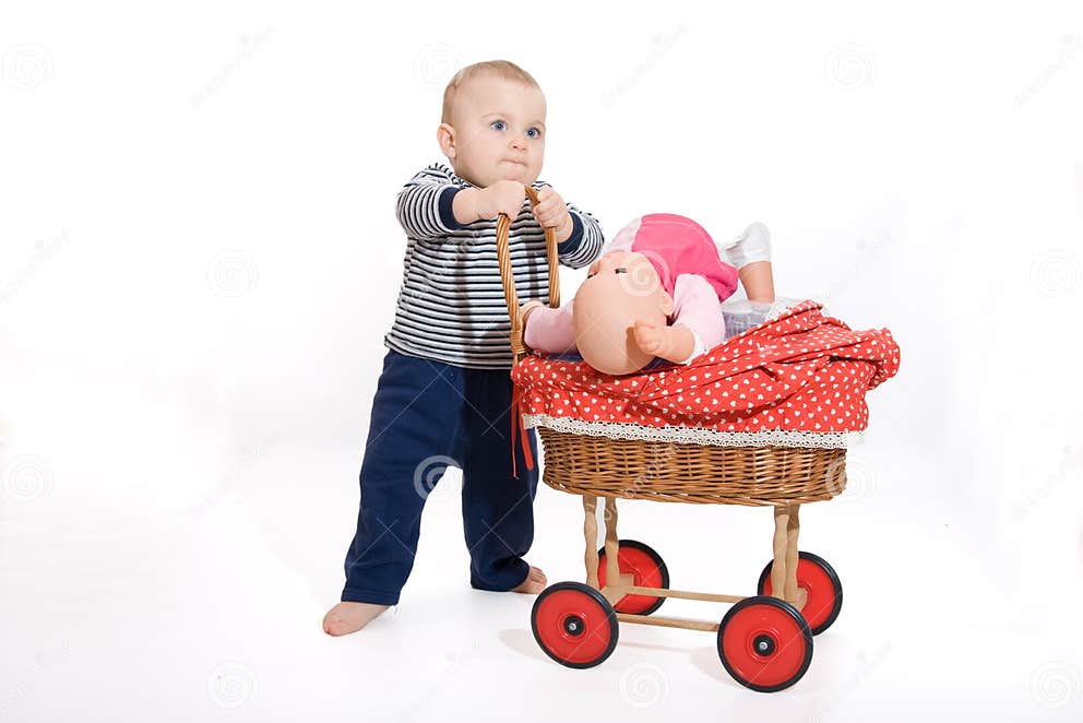 First steps stock image. Image of pram, innocence, step - 7484201