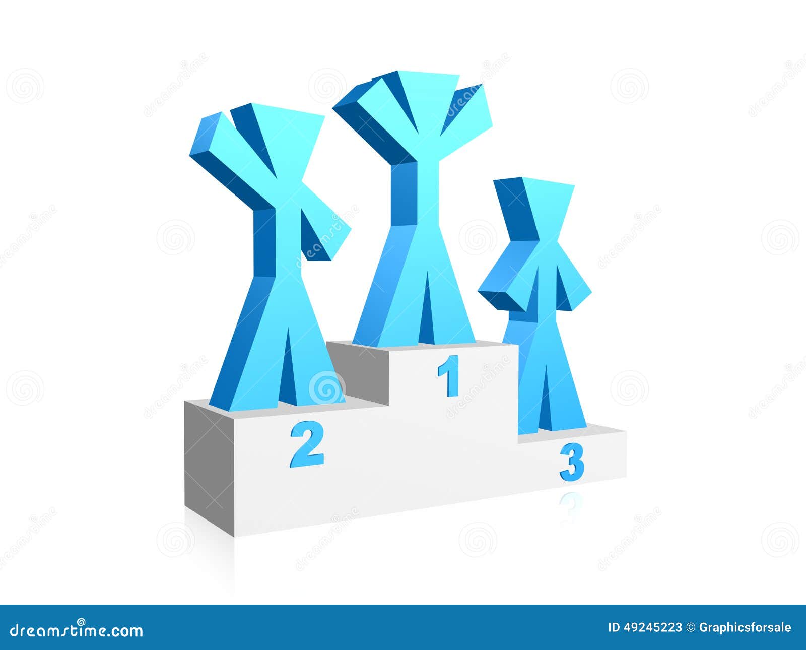 First three Places stock illustration. Illustration of sport - 49245223