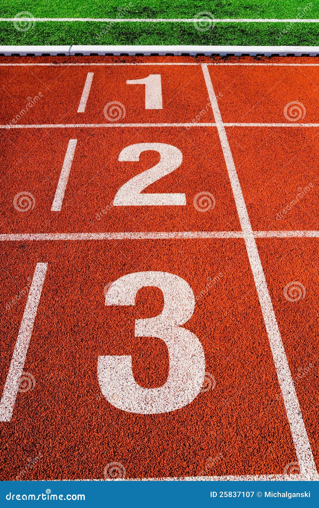 The First Three Places at the Finish Line Stock Image - Image of ...