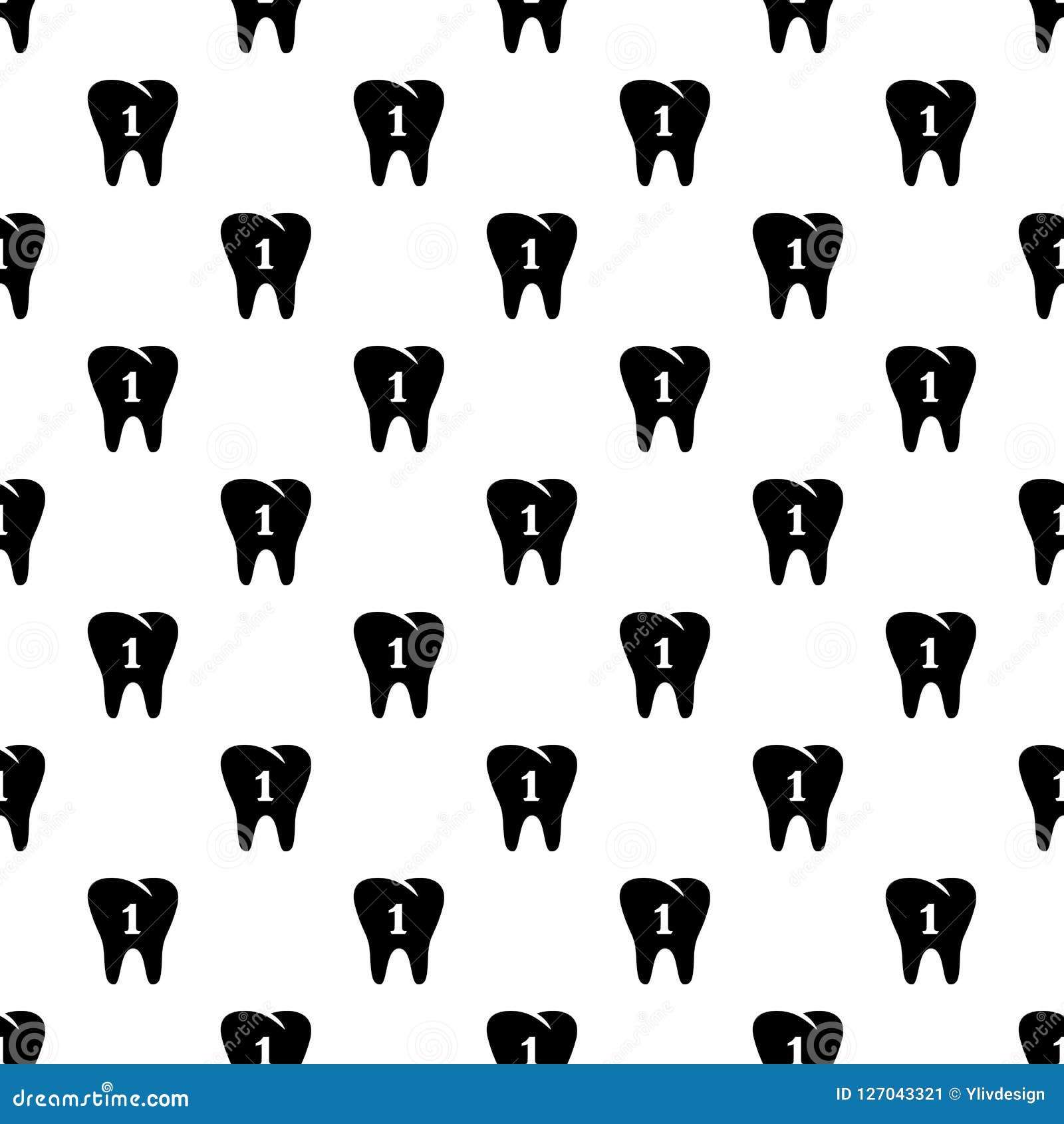 First Tooth Icon, Simple Style Stock Vector - Illustration of care ...