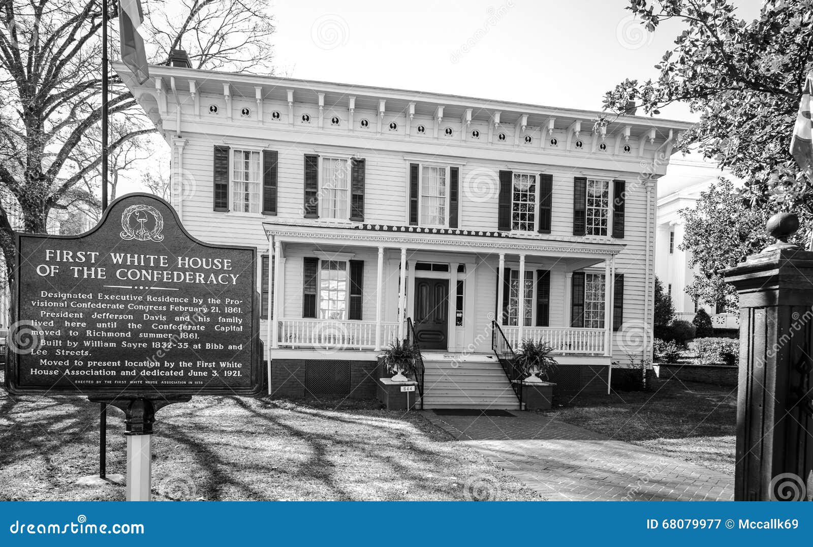 First White House of the Confederacy Editorial Photography - Image of ...