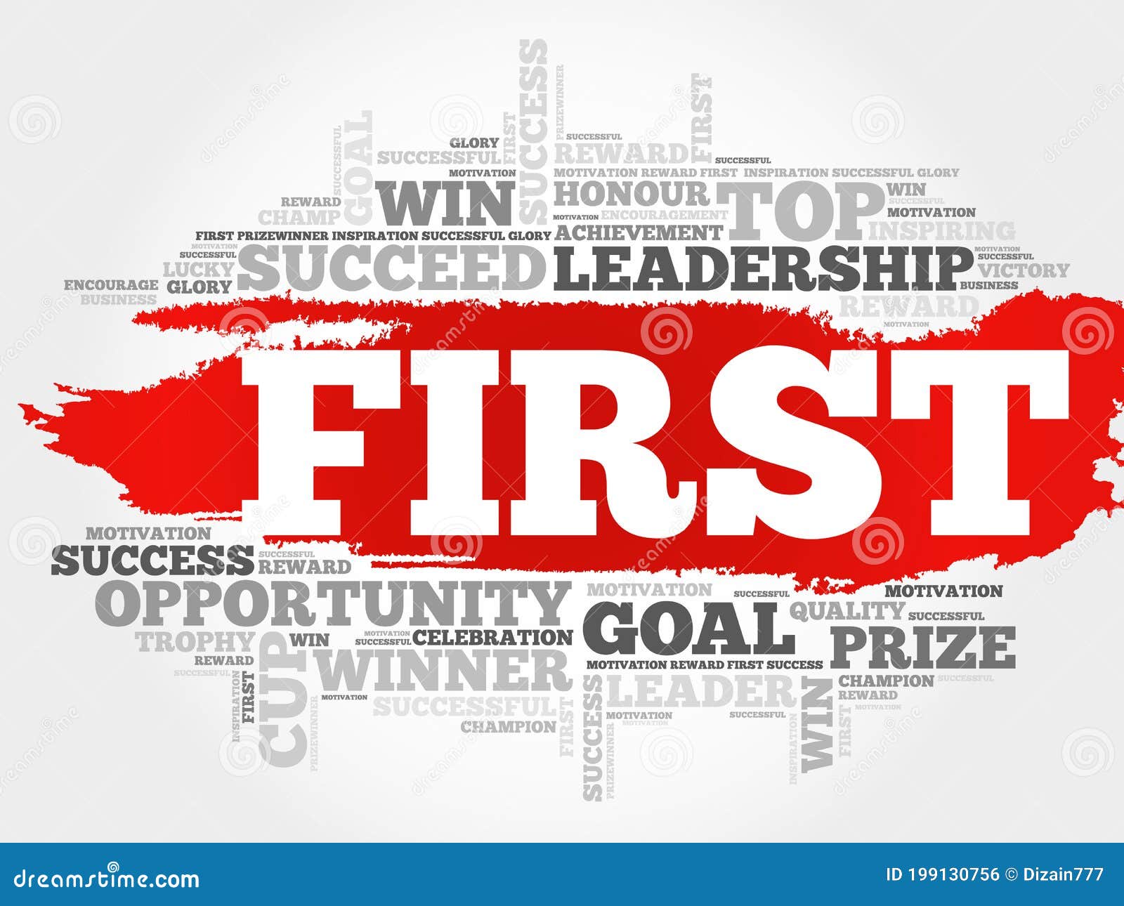 First word cloud stock illustration. Illustration of great - 199130756