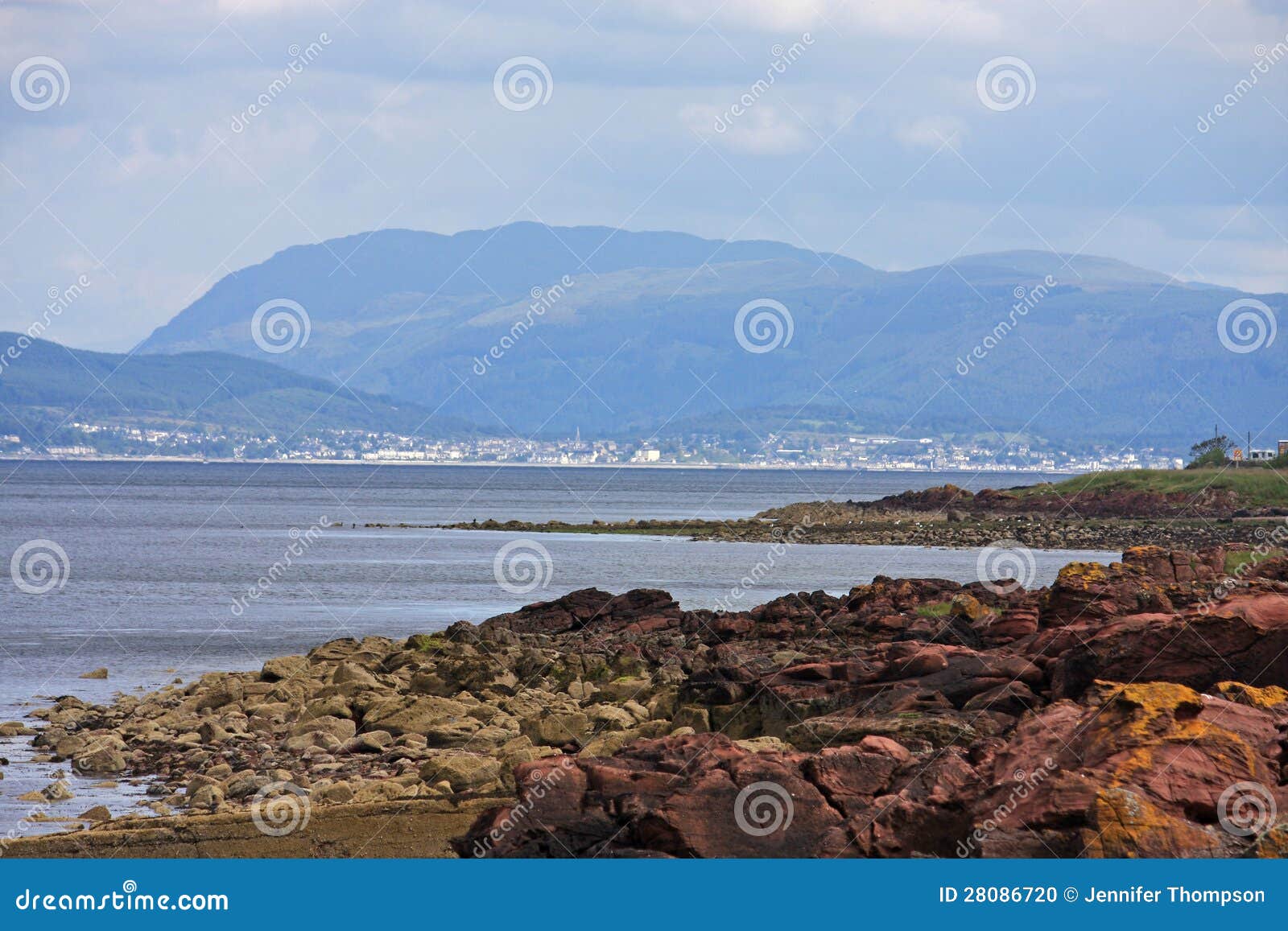 Firth of Clyde stock photo. Image of estuary, yachts - 28086720