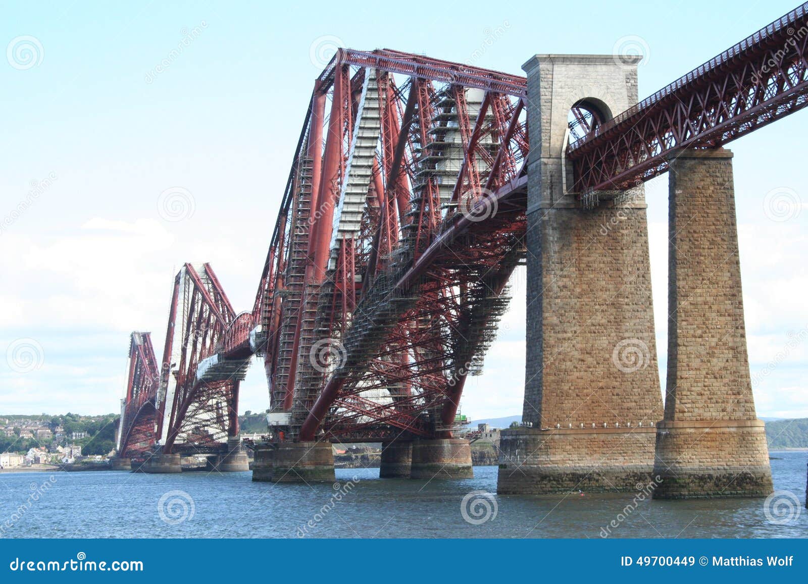 Firth of forth bridge stock image. Image of united, firth - 49700449