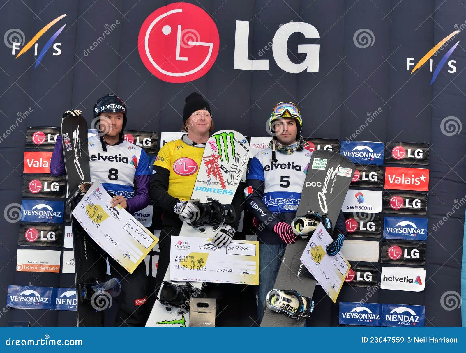 FIS Snowboard World Cup Snowboard Cross Editorial Stock Image - Image ...