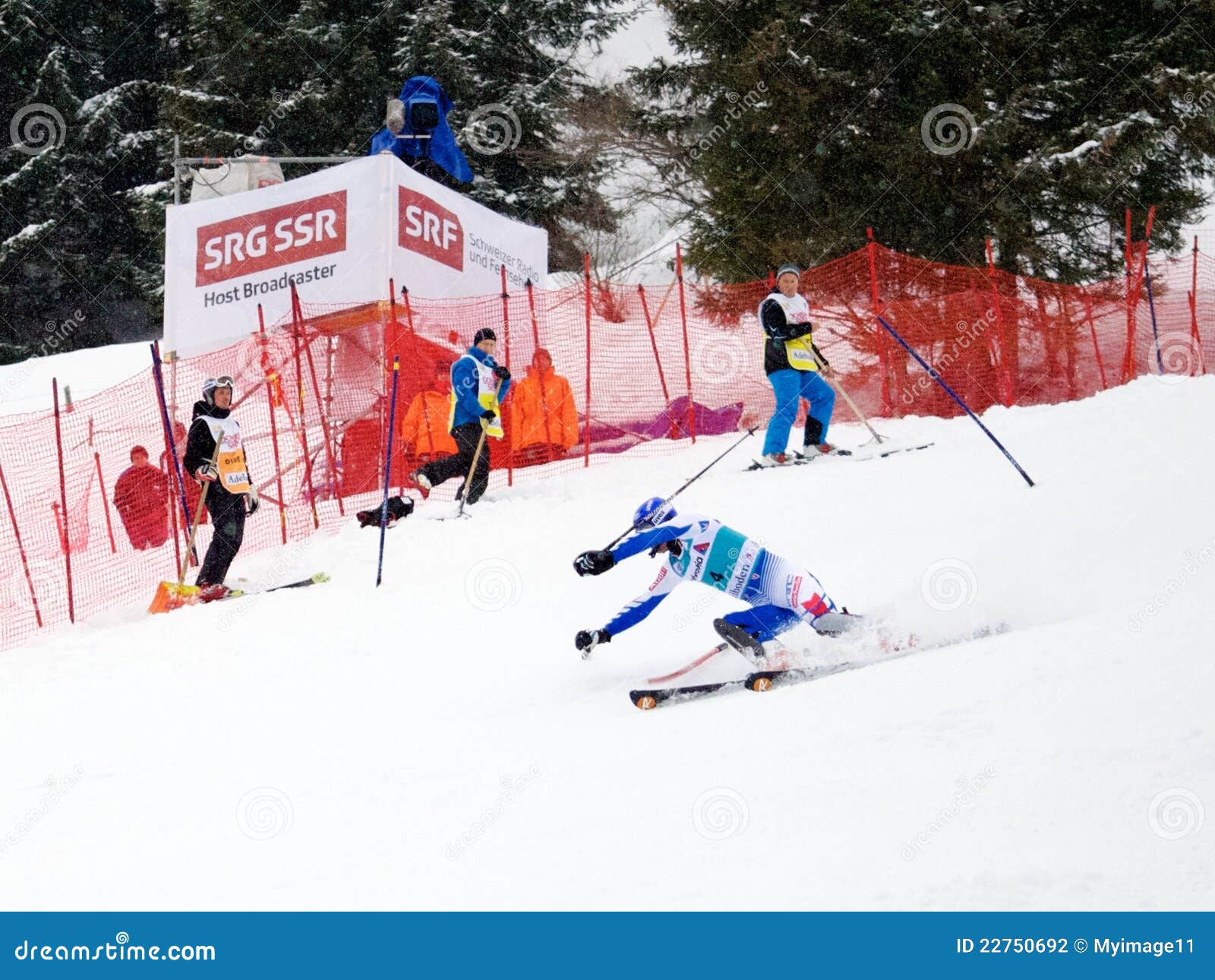 FIS World Cup Adelboden Switzerland Editorial Photography - Image of ...