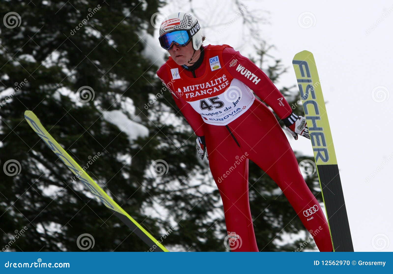 Fis World Cup Nordic Combined Editorial Image - Image of france ...