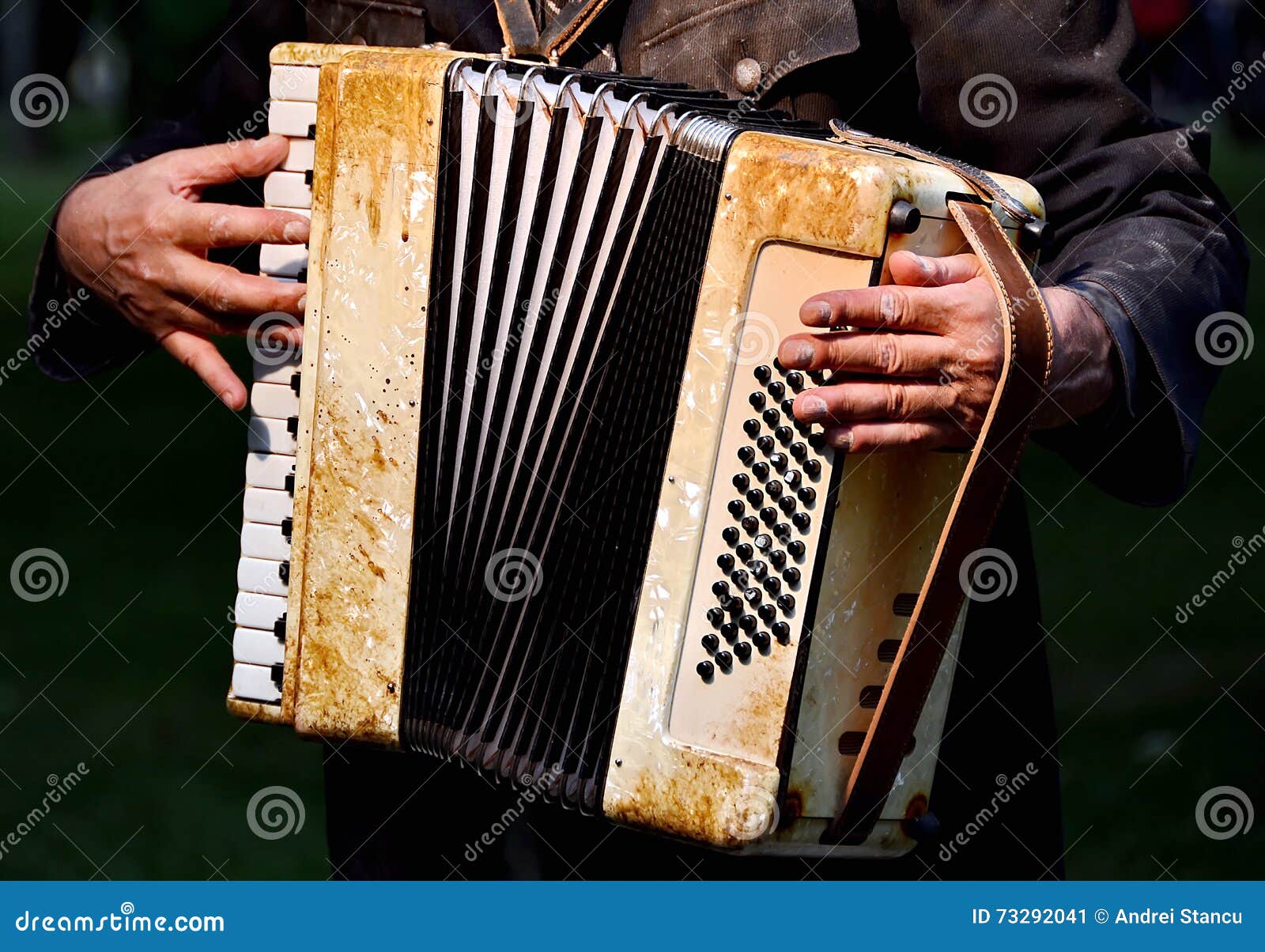 Fisarmonica immagine stock. Immagine di musicista, vecchio - 73292041