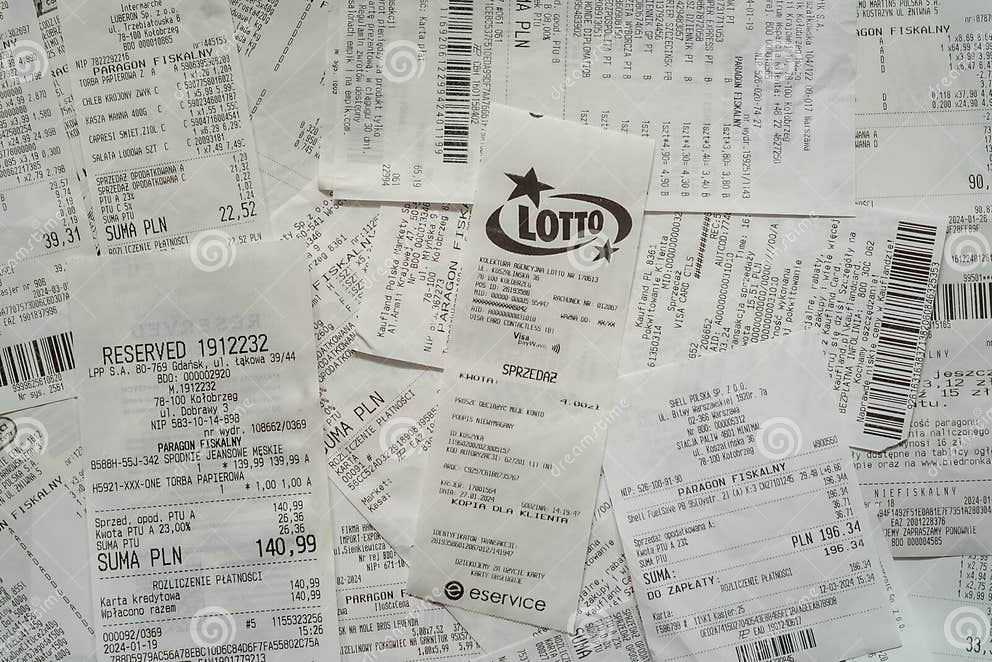 FISCAL RECEIPT editorial stock photo. Image of export - 319376943