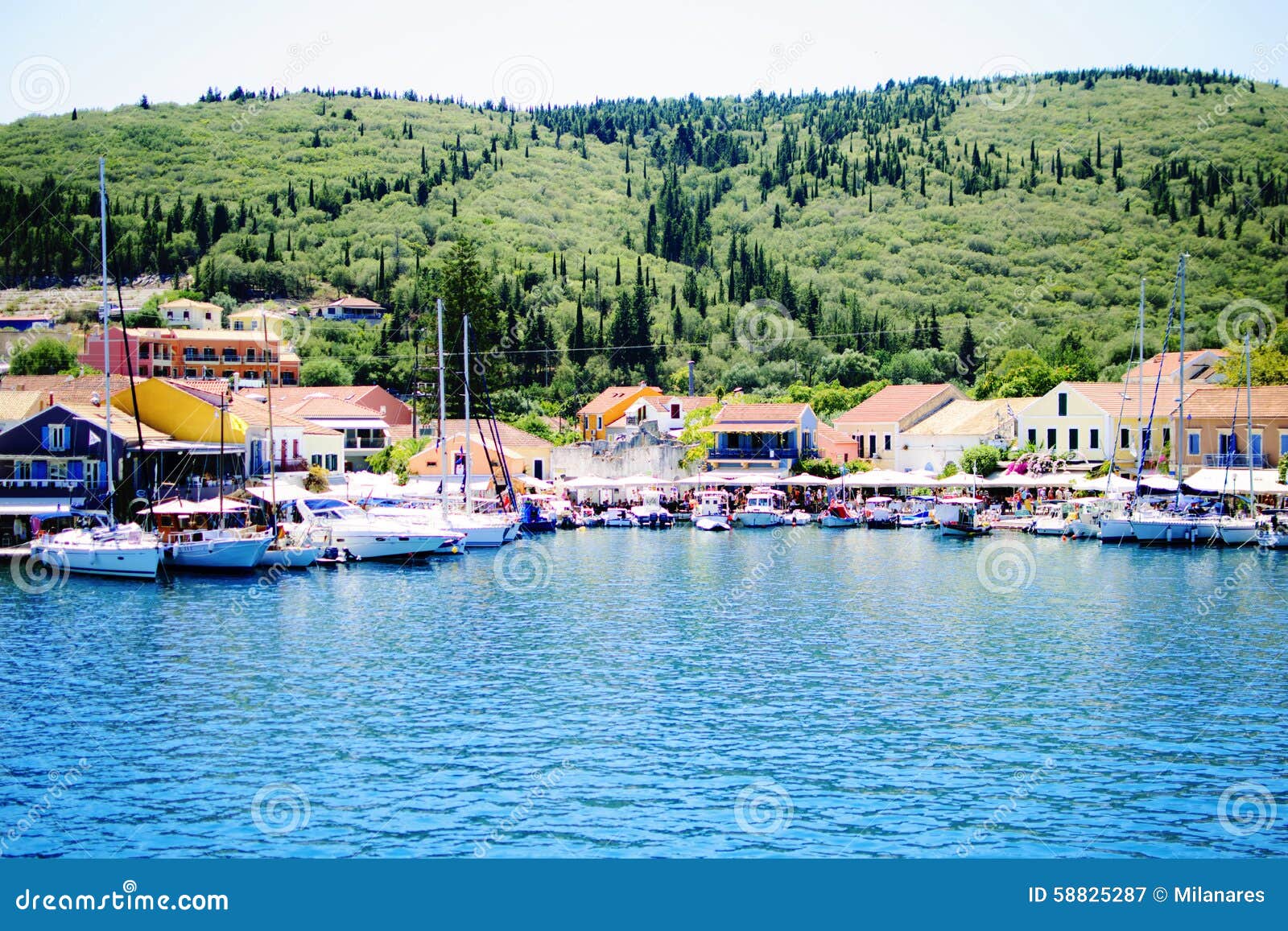Fiscardo on the Island of Kefalonia Editorial Photography - Image of ...