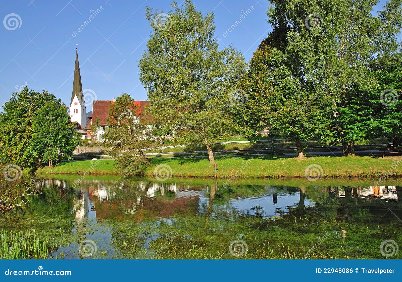 Fischen Im Allgaeu,Upper Bavaria,Germany Stock Photo - Image of allgaeu ...