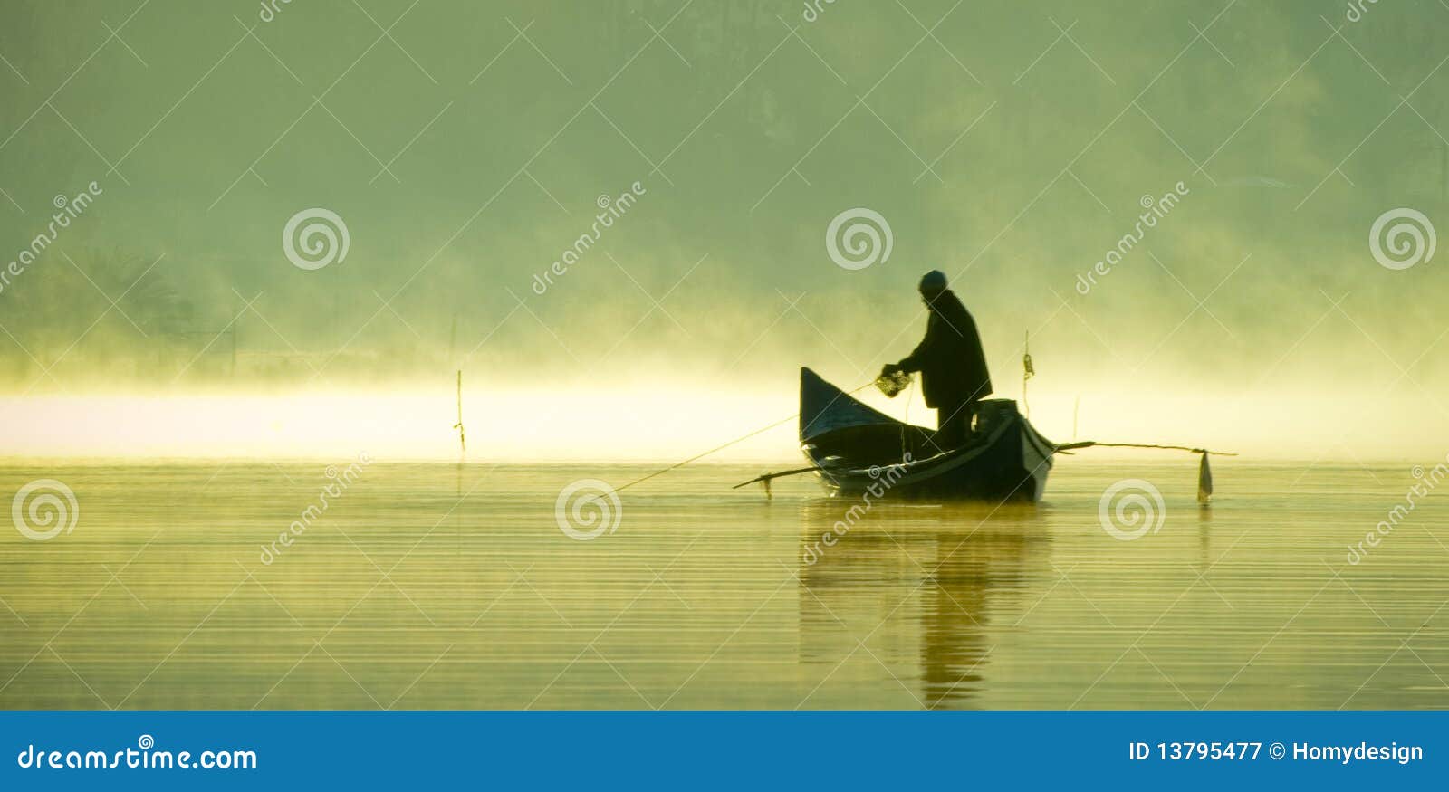 Fischer stockbild. Bild von freizeit, horizont, freund - 13795477