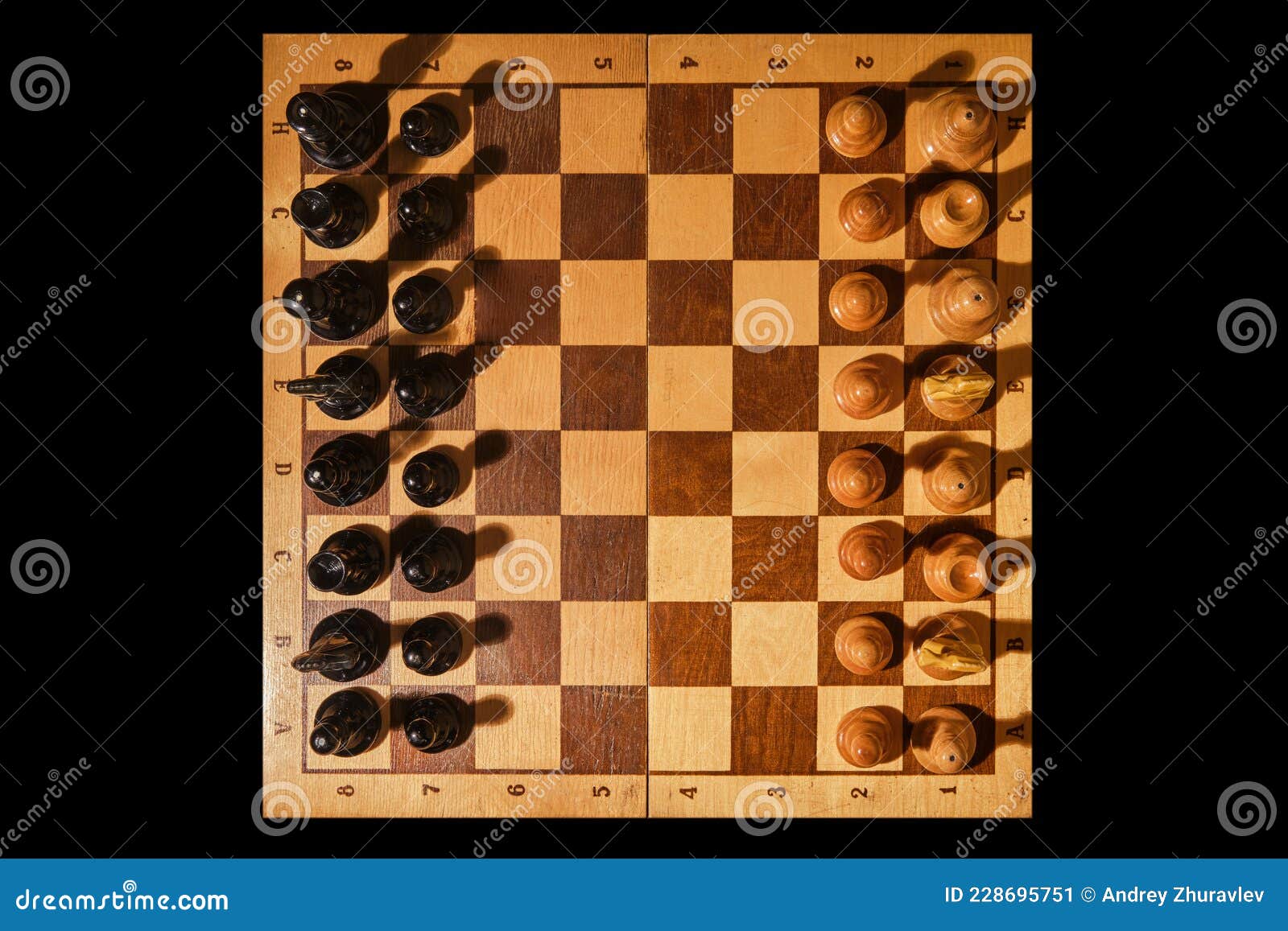 Fischer Chess 960 with Random Placement of Pieces on a Chessboard ...