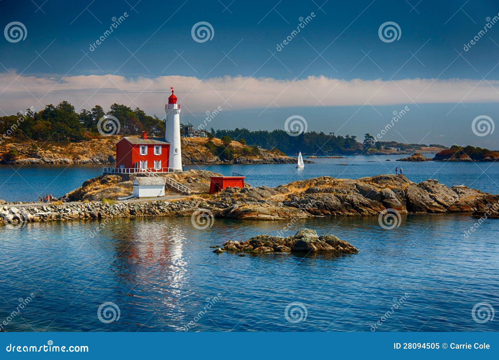Fisgard Lighthouse stock image. Image of space, historic - 28094505