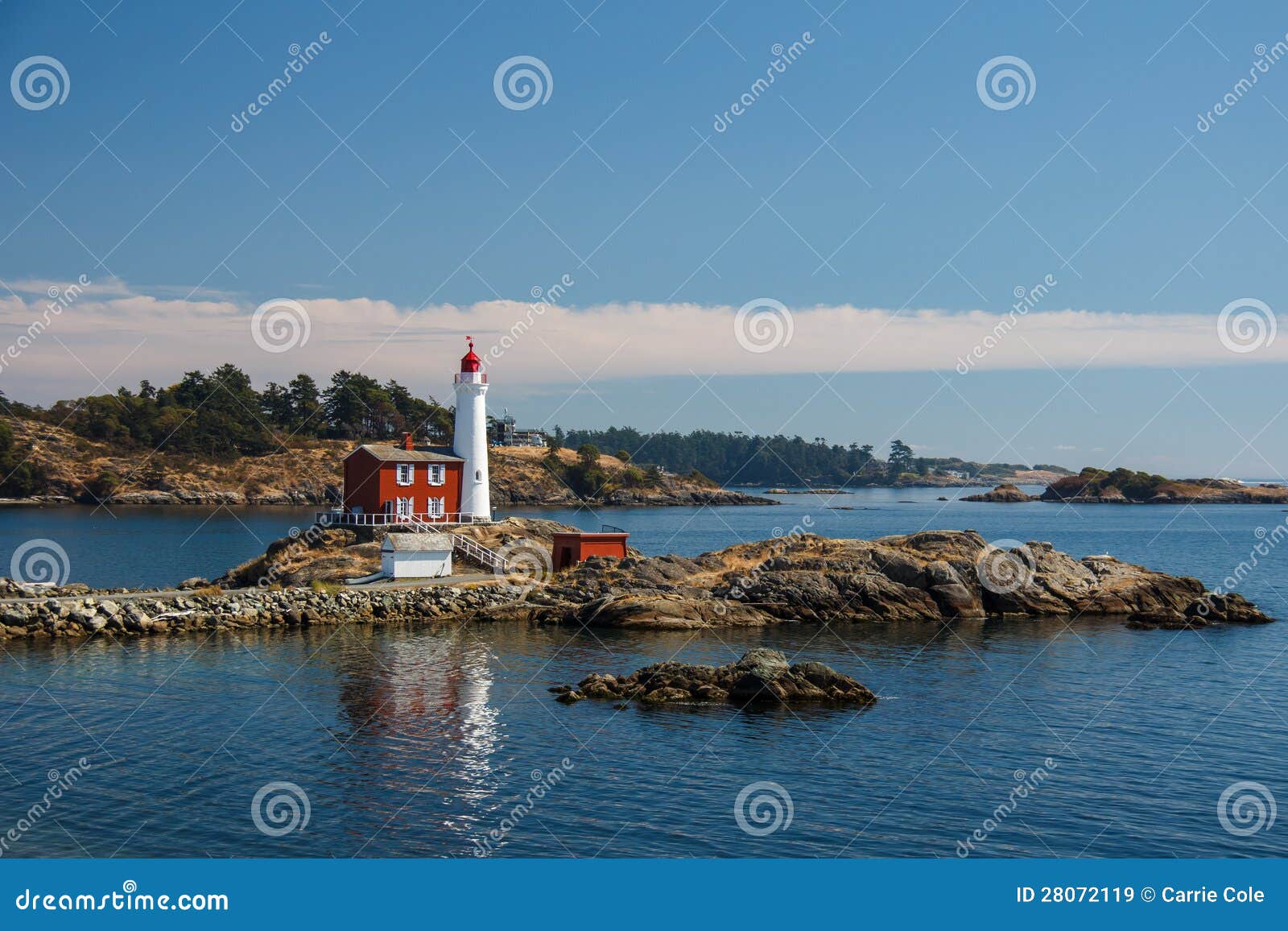 Fisgard Lighthouse, Victoria, Canada Stock Image - Image of westcoast ...