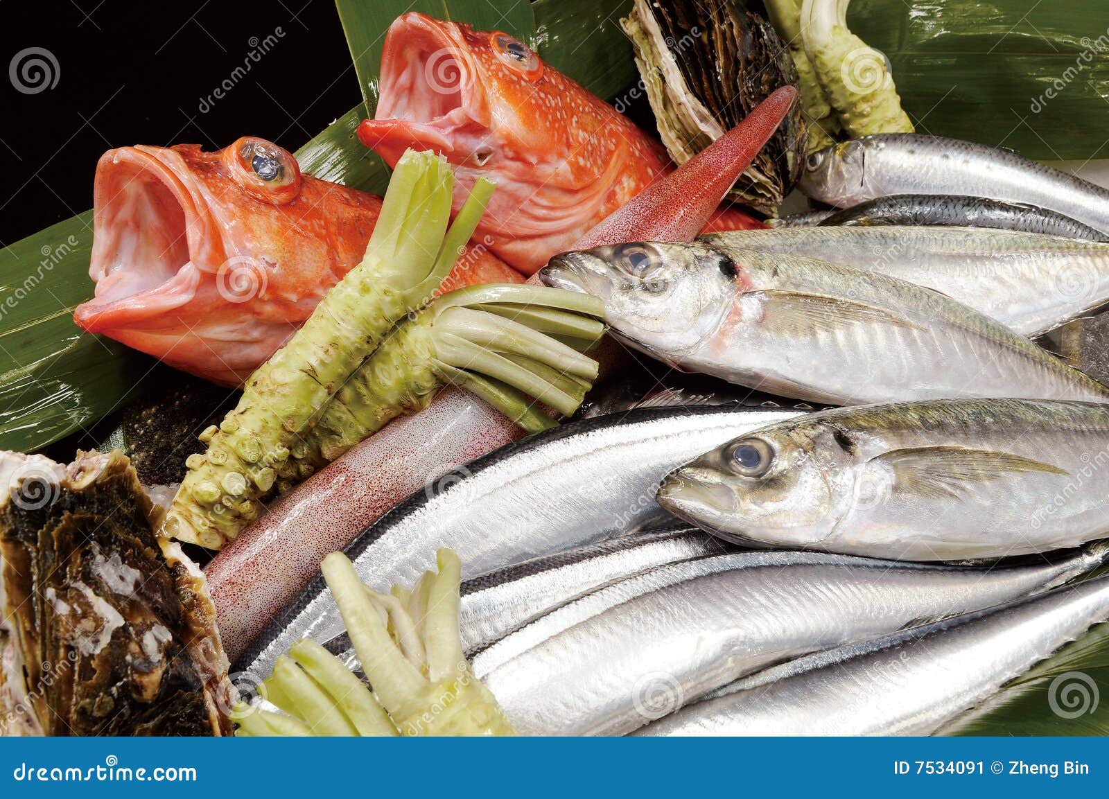 Fish stock image. Image of meal, dining, japan, fish, live - 7534091