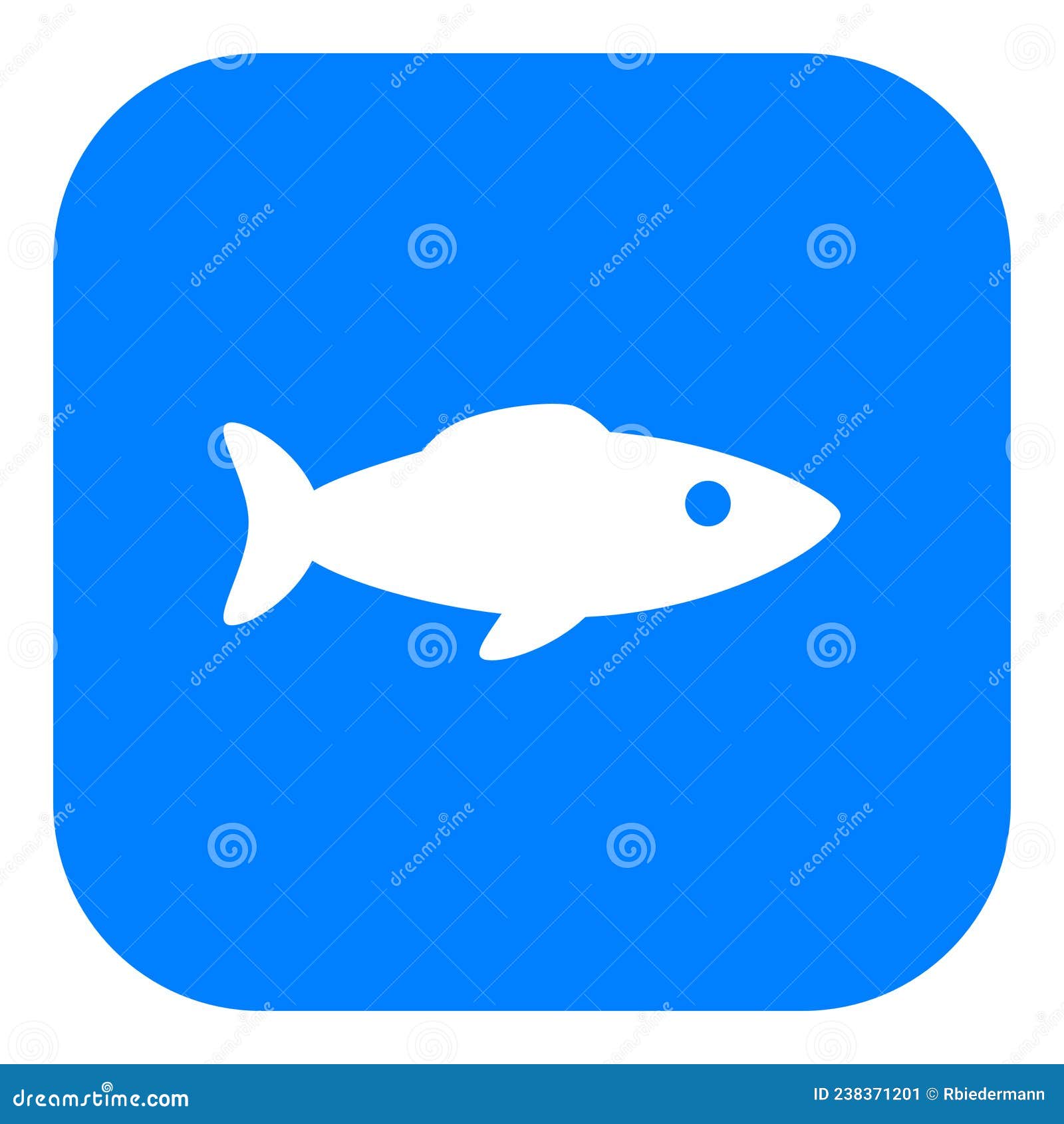 Fish and app icon stock vector. Illustration of symbol - 238371201