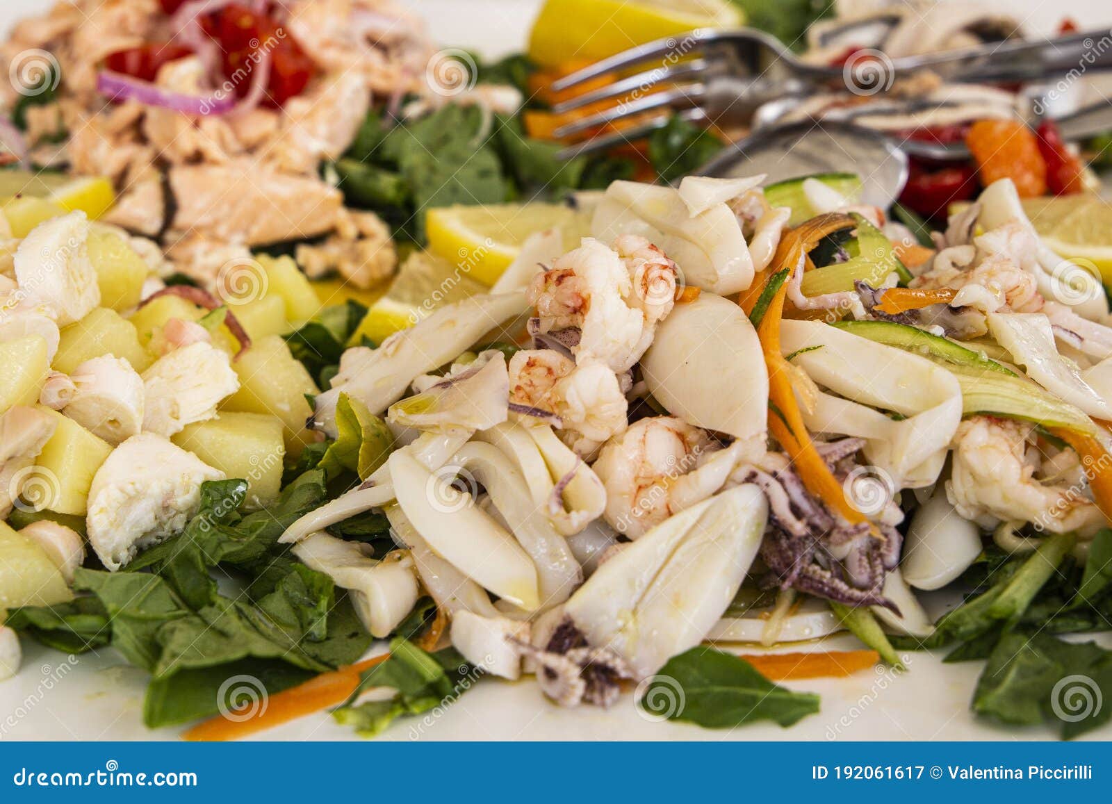 Fish appetizer platter stock image. Image of light, good - 192061617