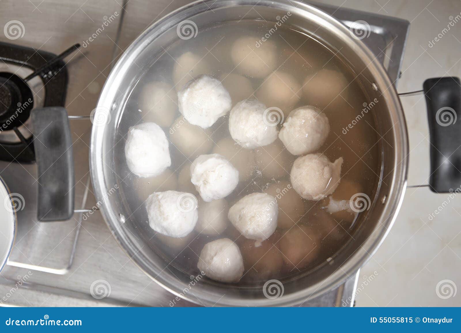 Fish ball stock image. Image of cook, fishball, ball - 55055815