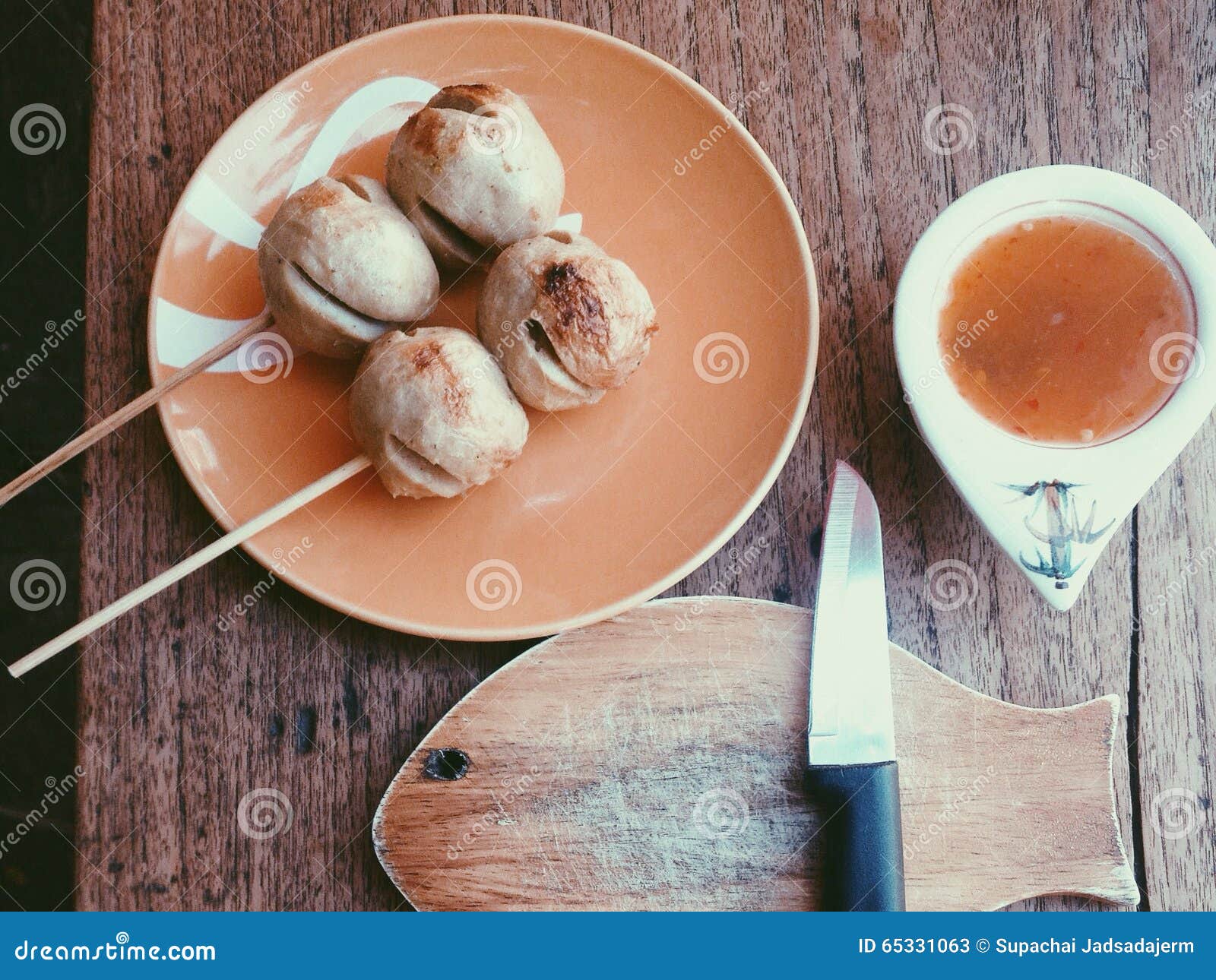 Fish ball stock image. Image of food, thailand, snacks - 65331063