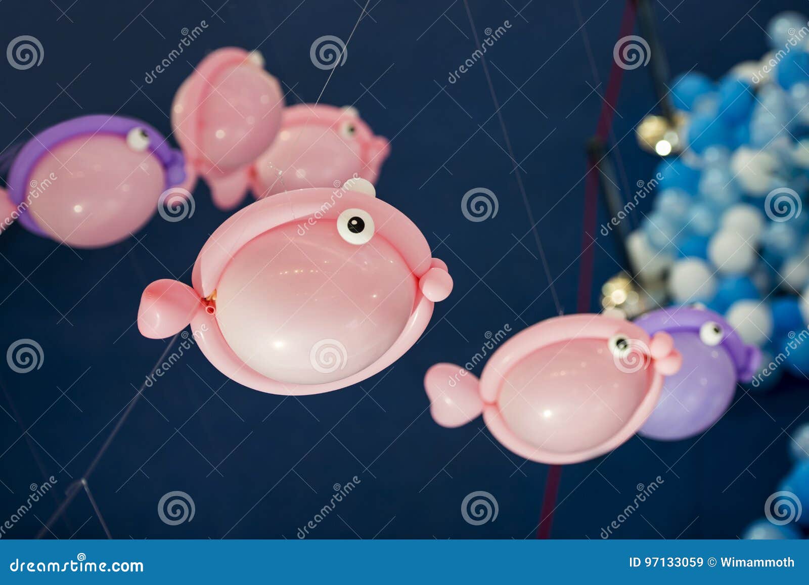 Fish balloon stock image. Image of happy, craft, cute - 97133059