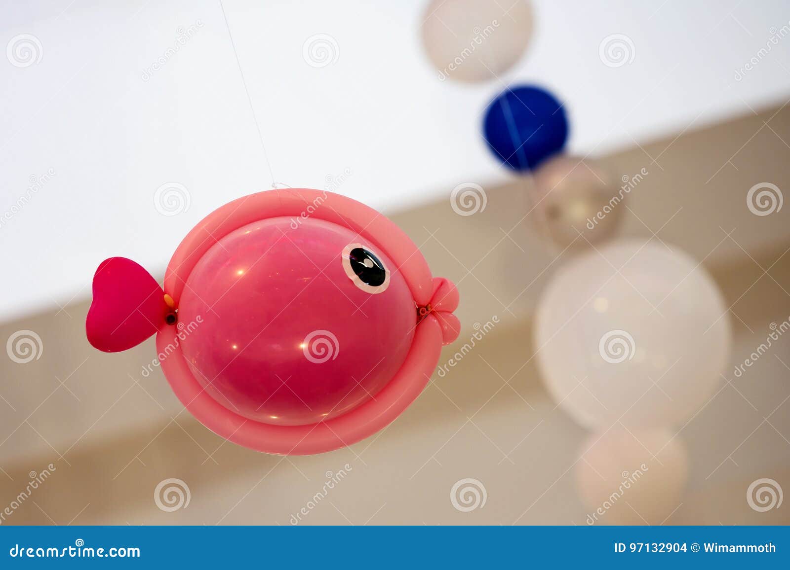 Fish balloon stock photo. Image of gift, cute, birthday - 97132904