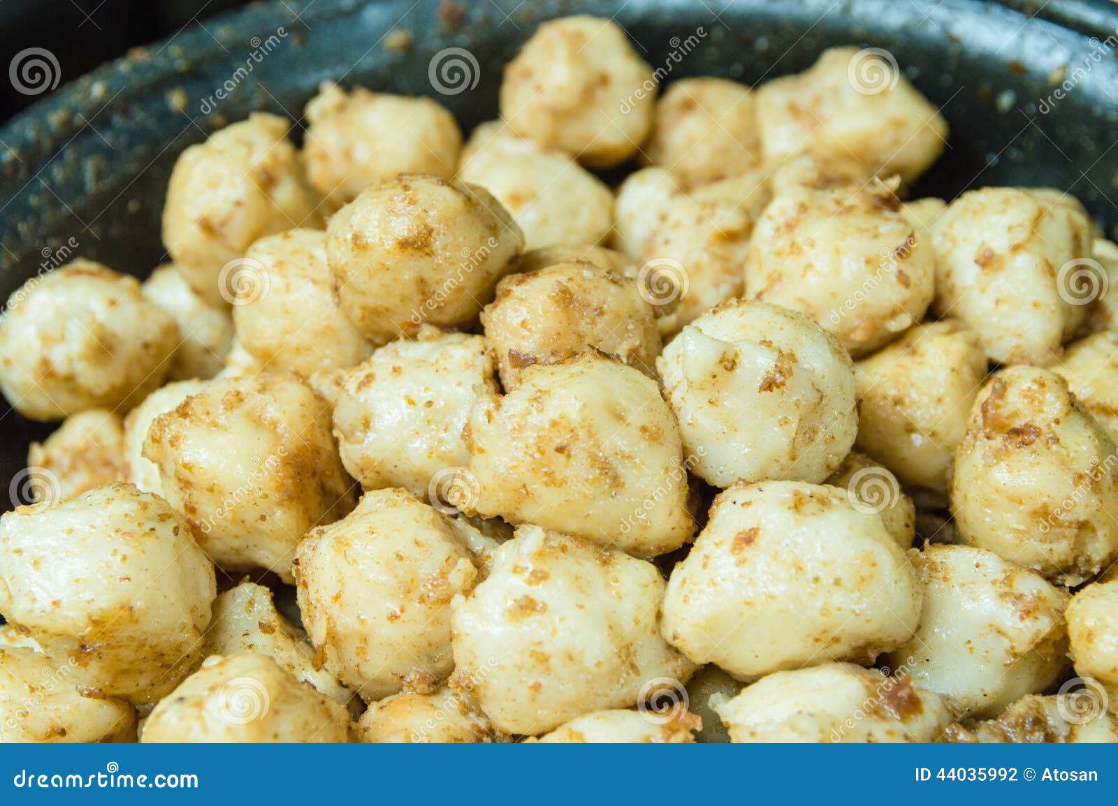 Fish Balls stock photo. Image of cooking, stall, market - 44035992
