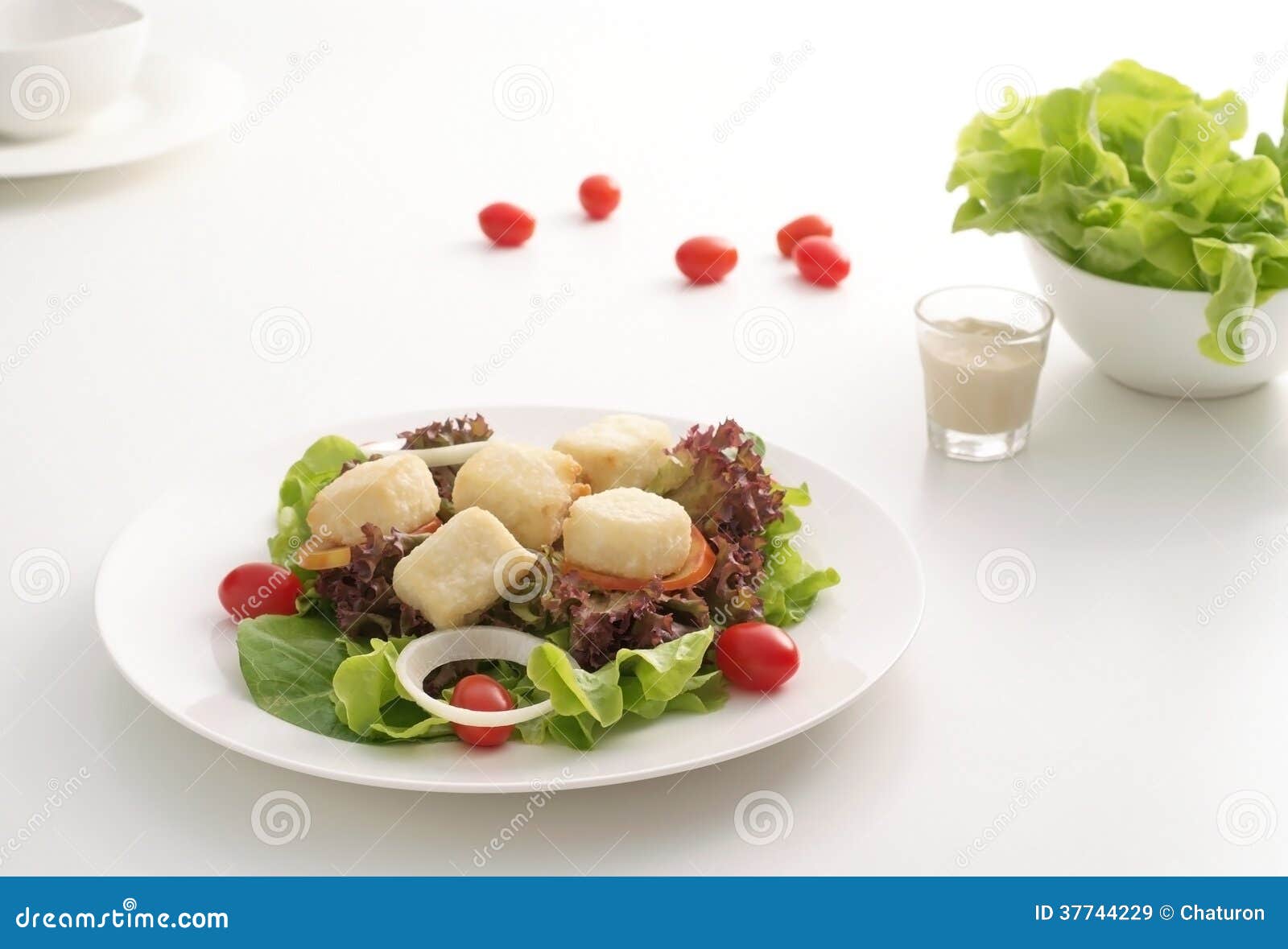 Fish bean curd salad 1 stock image. Image of fish, food - 37744229