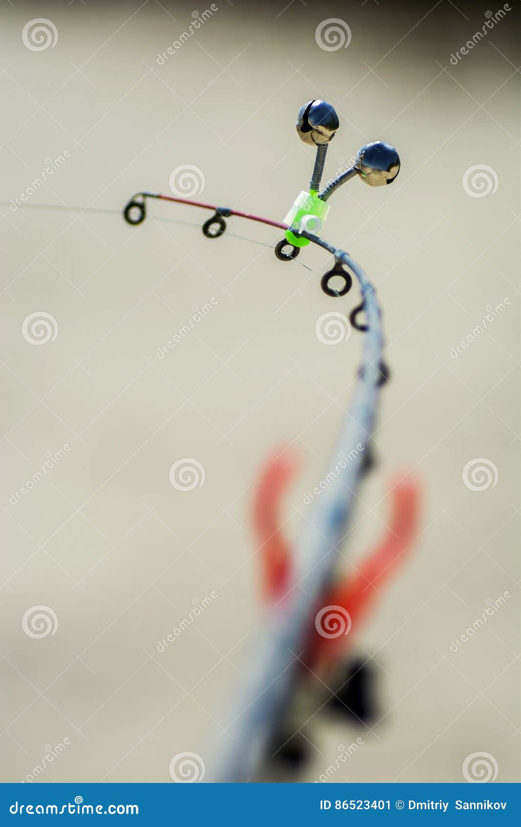 The fish are biting. stock image. Image of nature, river - 86523401