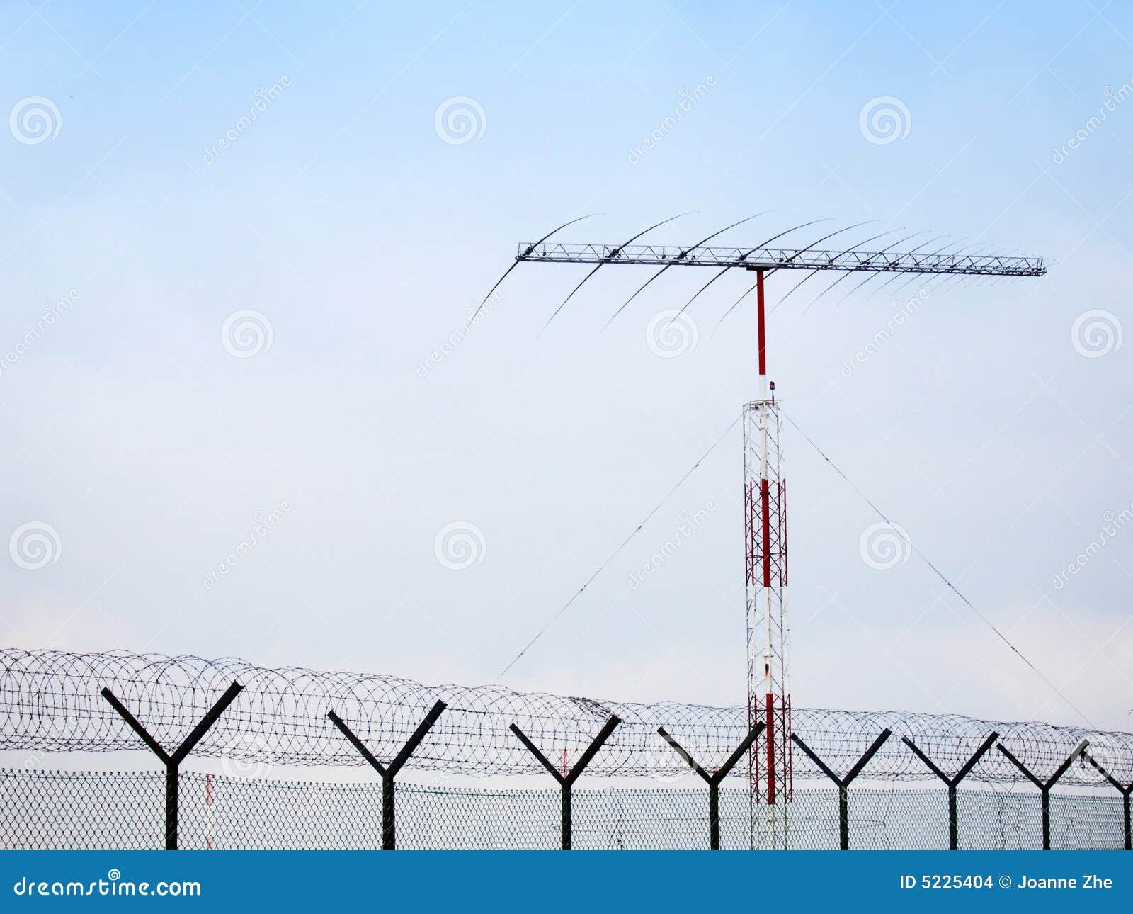Fish Bone Antennae And Fence Royalty-Free Stock Image | CartoonDealer ...