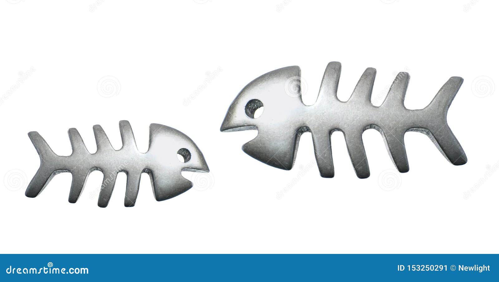 Fish Bones On A Plate Stock Photography | CartoonDealer.com #41099762