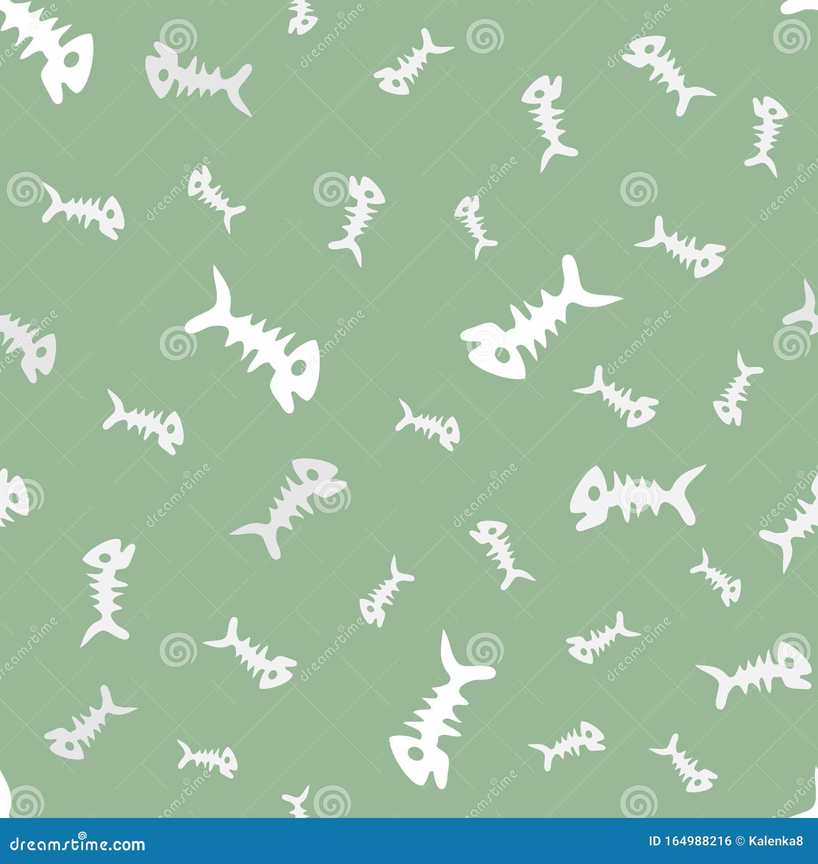 Fishbone Doodle Icon Vector Hand Drawing | CartoonDealer.com #148538636