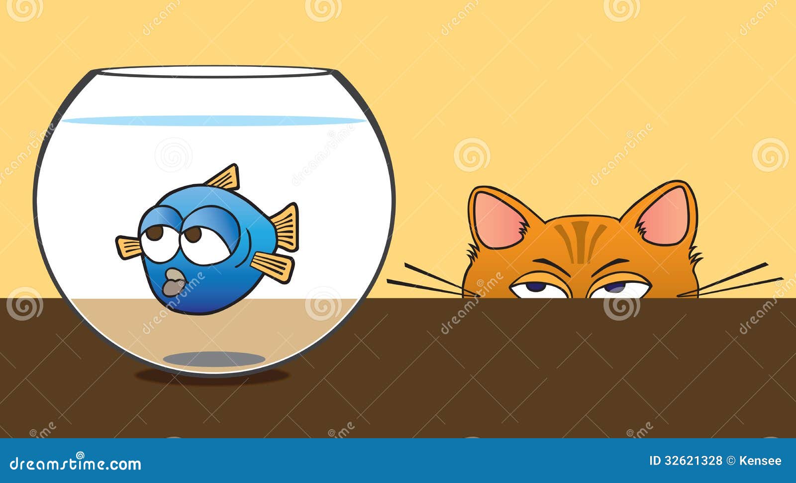 Goofy Fish Stock Photo | CartoonDealer.com #4031034