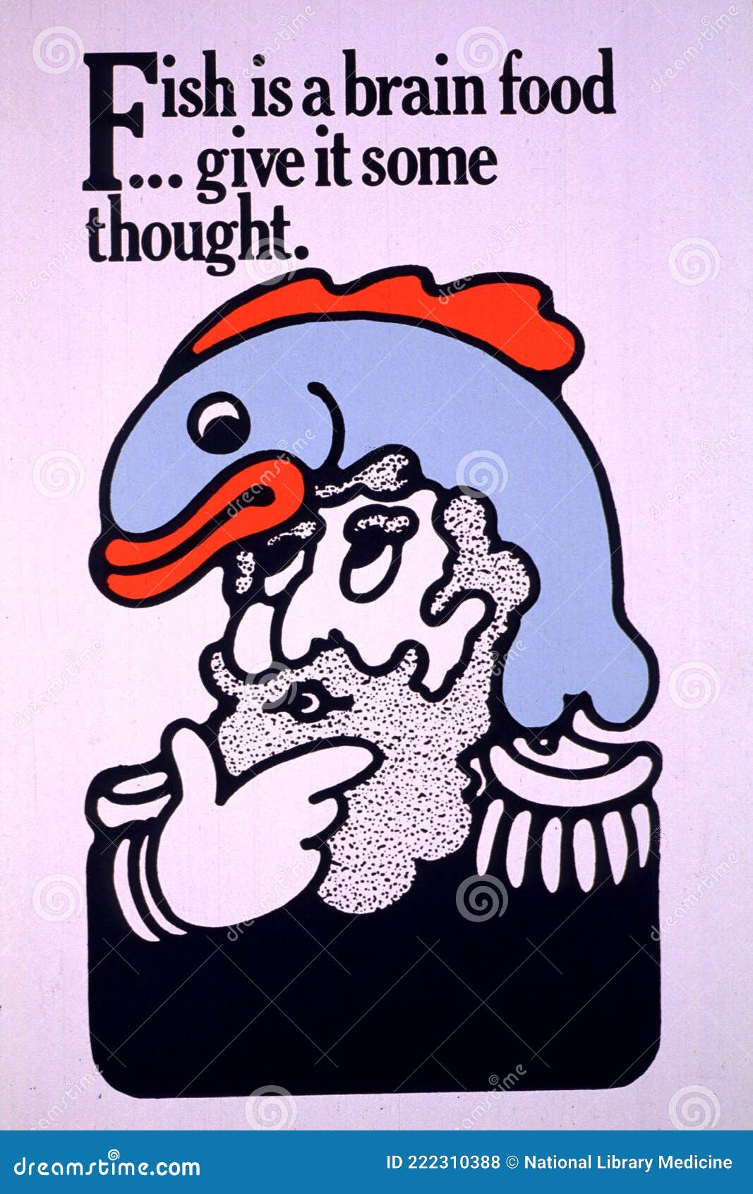 Fish Is A Brain Food: Give It Some Thought Picture. Image: 222310388