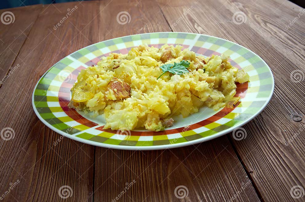 Fish and brewis stock photo. Image of pickles, rind, bread - 48380830