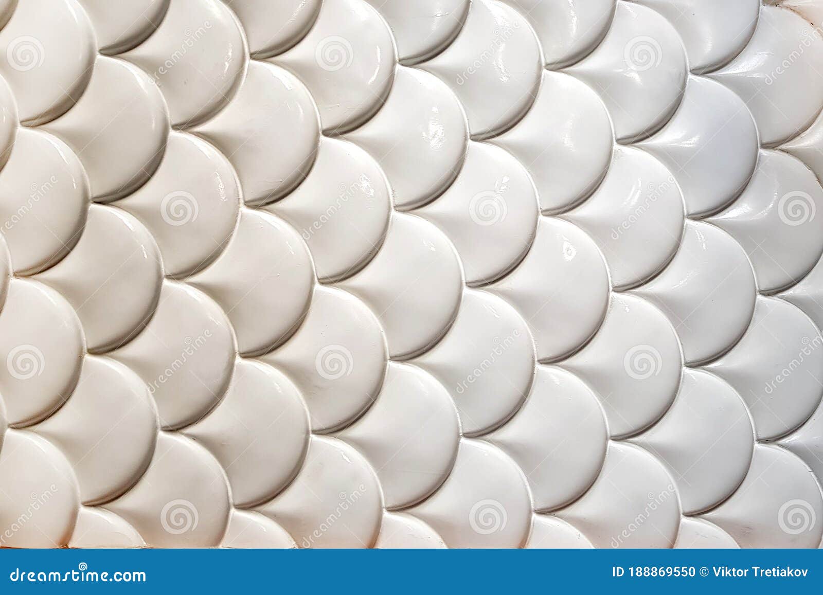 Fish Bucket Seamless Pattern Texture Background White Stock Photo ...