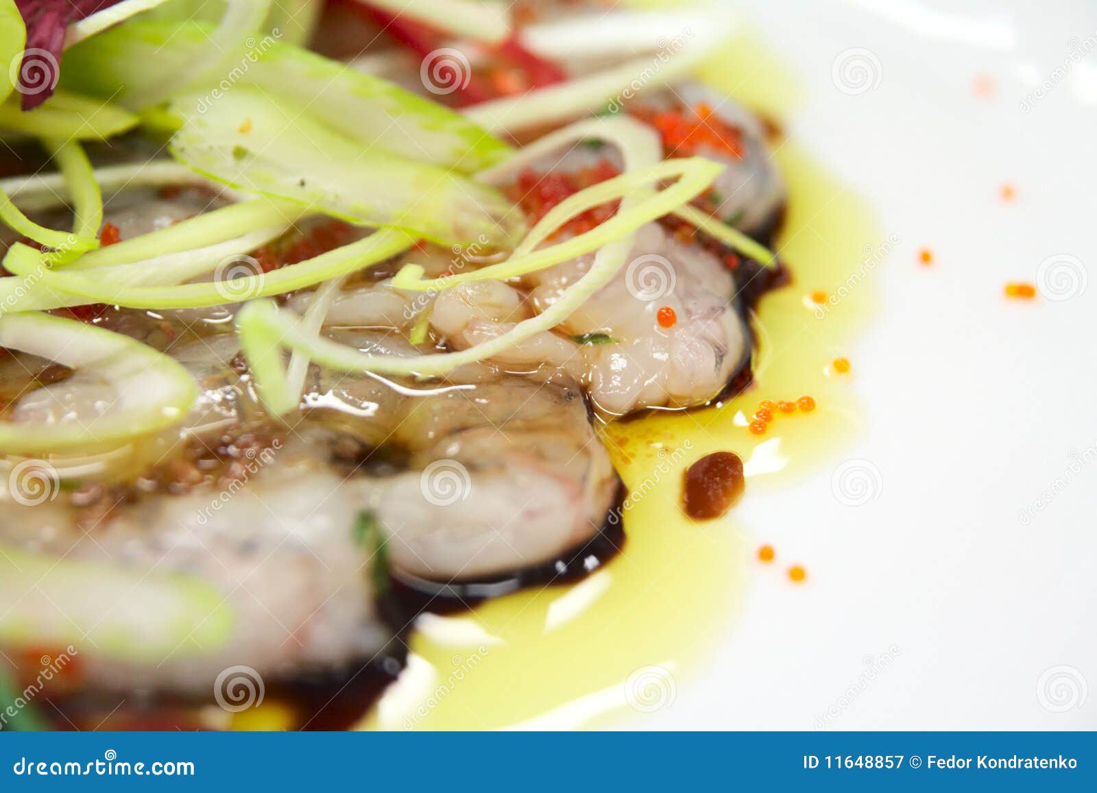 Fish carpaccio stock image. Image of restaurant, diet - 11648857