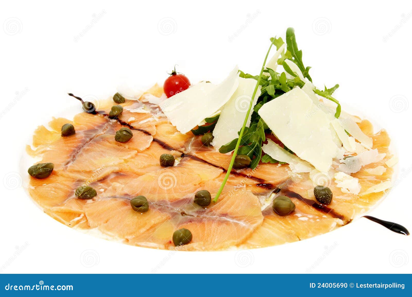 Fish carpaccio stock photo. Image of elegance, healthy - 24005690