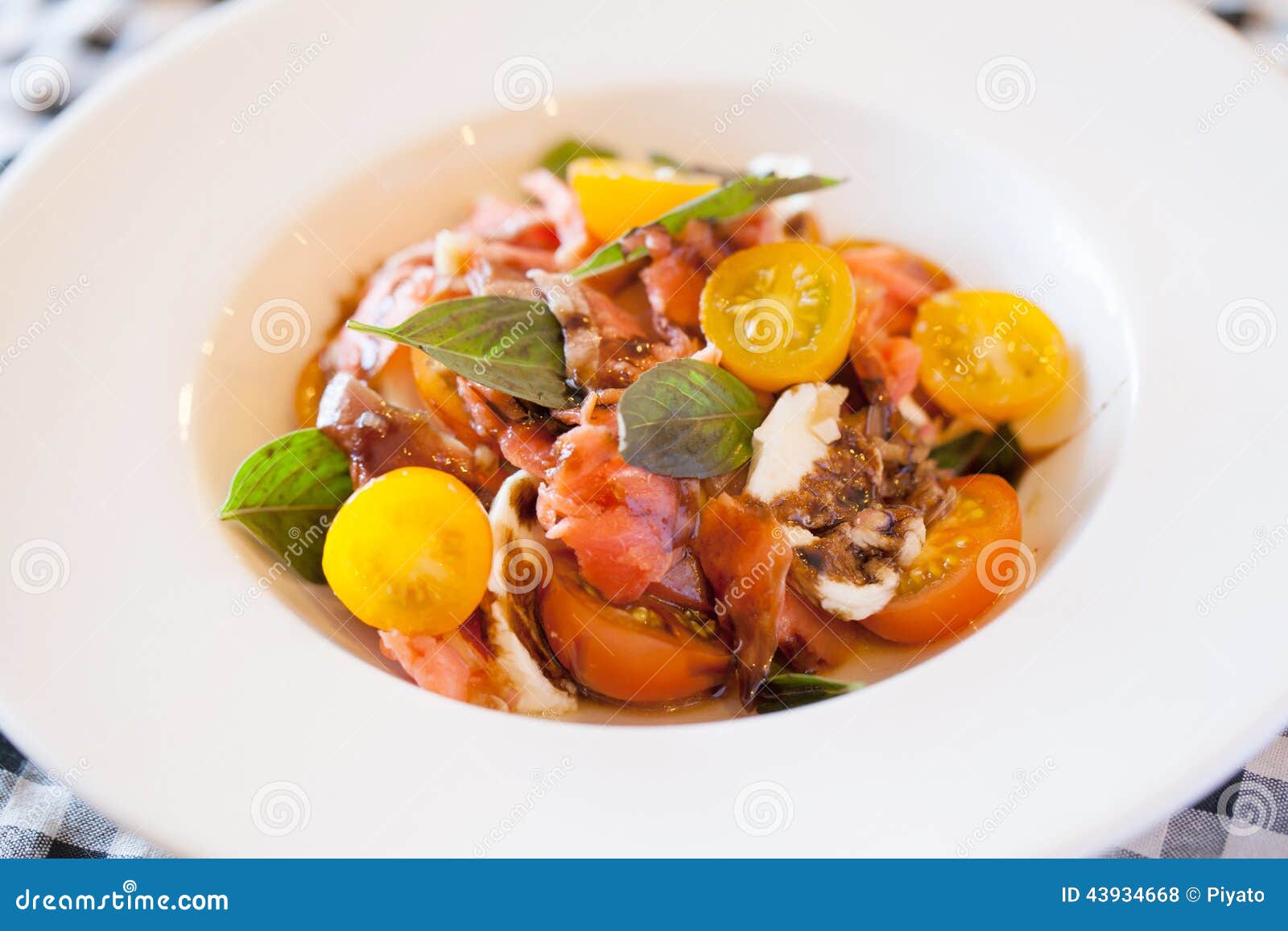 Fish Carpaccio stock photo. Image of fish, cream, nutrition - 43934668